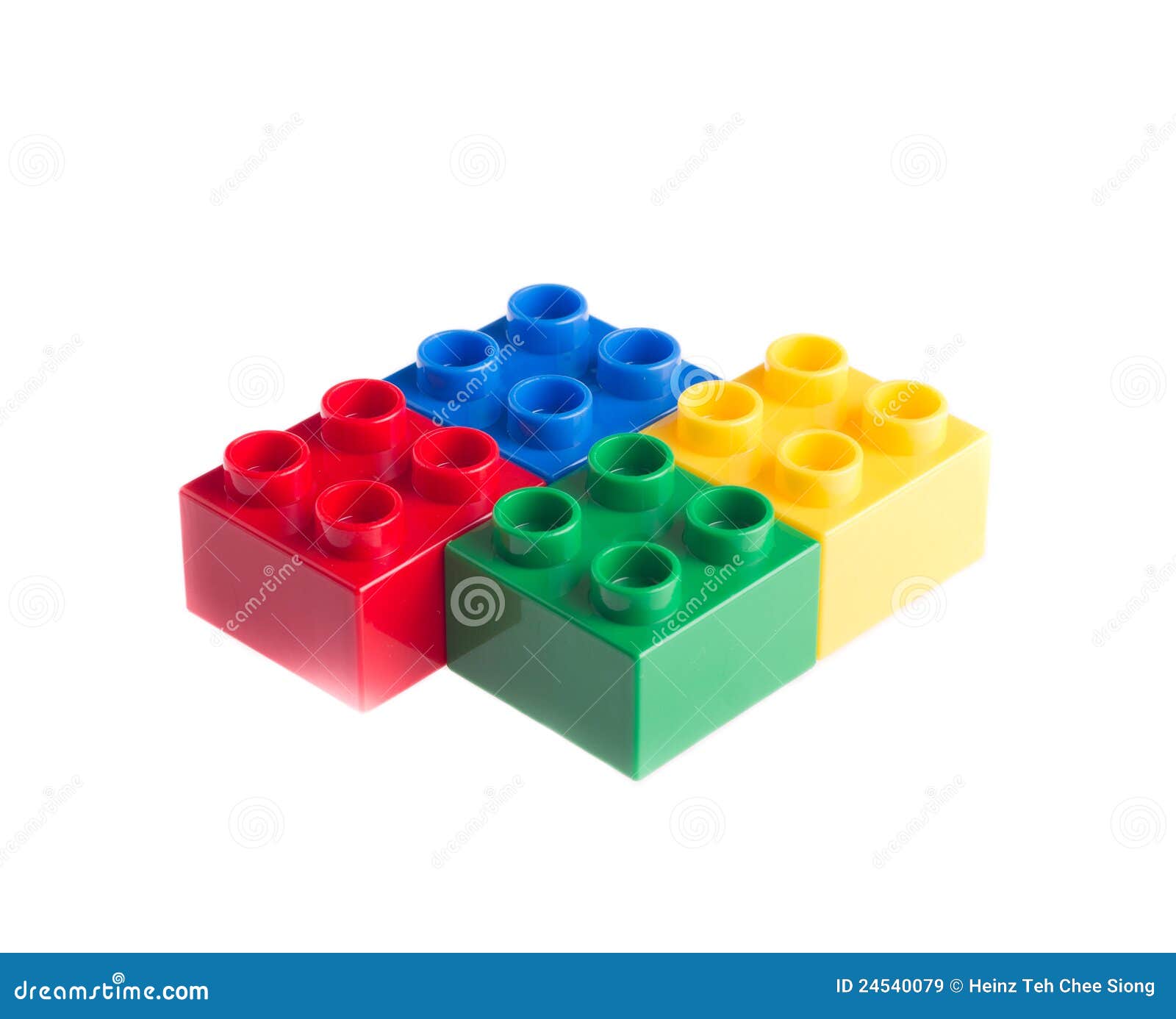 Plastic blocks stock image. Image of construction, connect - 24540079