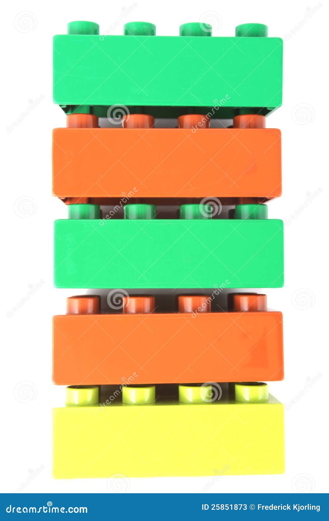 Plastic blocks stock image. Image of industry, construction - 25851873
