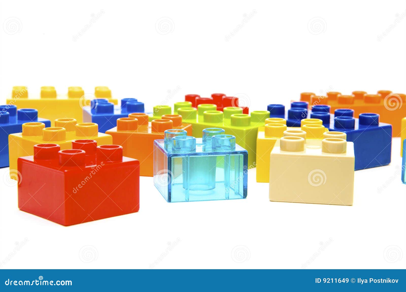 Plastic Blocks stock image. Image of multi, community - 9211649