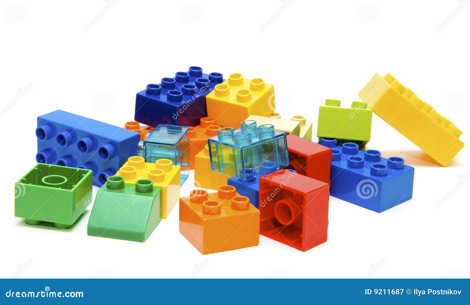 Plastic Blocks stock image. Image of designer, design - 9211687