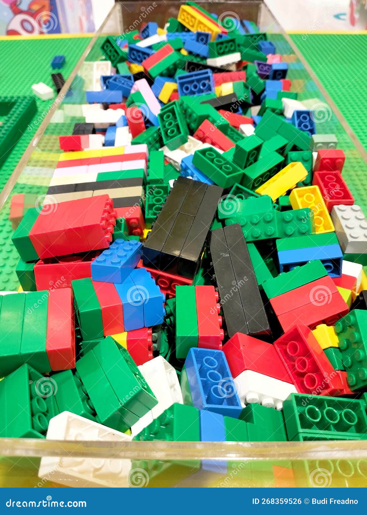 Plastic Blocks for Fun Building Games Stock Photo - Image of games ...