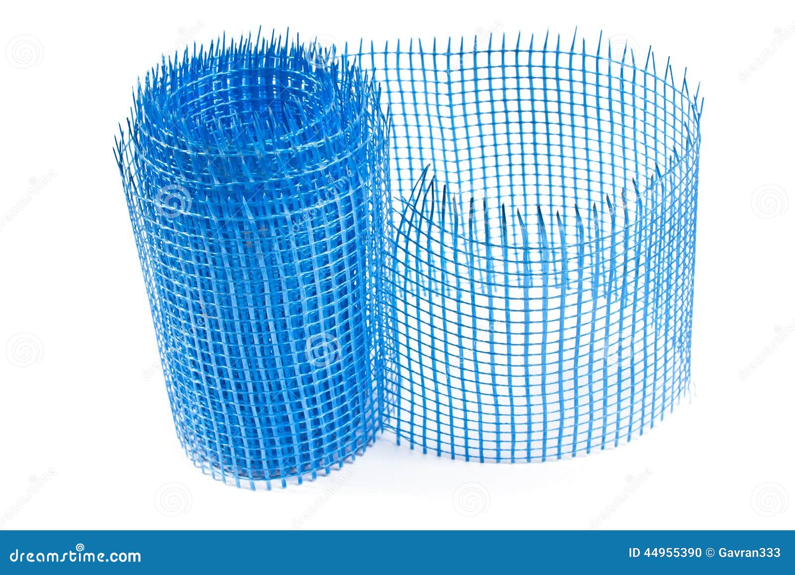 Plastic Blue Grid for Plaster Stock Photo - Image of material, plaster ...