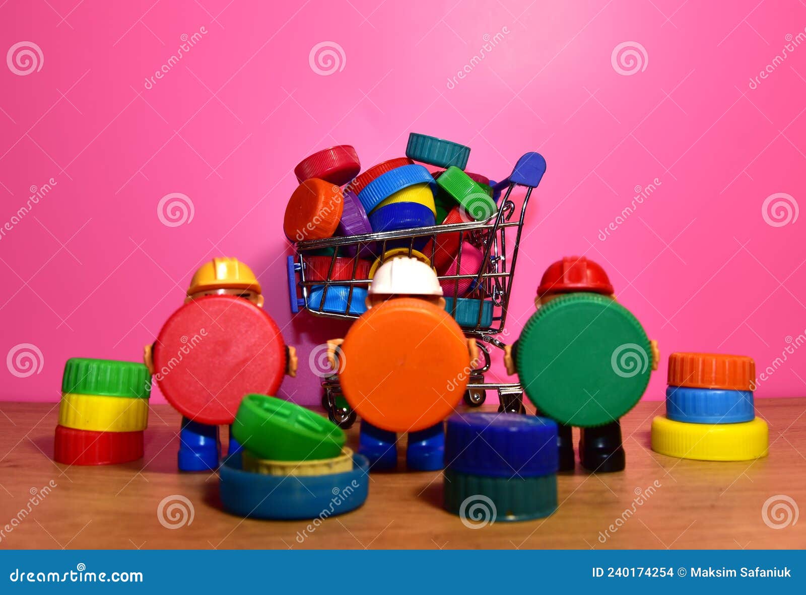 Plastic Bottle Caps for Recycling. Cap Material Acceptance of Plastic ...