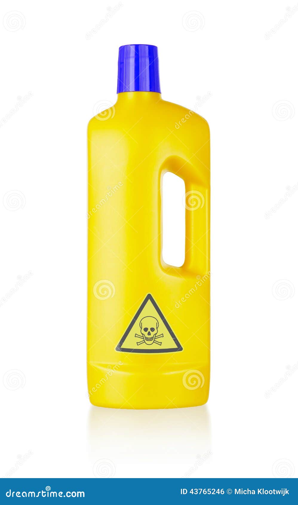 Plastic Bottle Cleaning-detergent, Poisonous Stock Photo - Image of ...