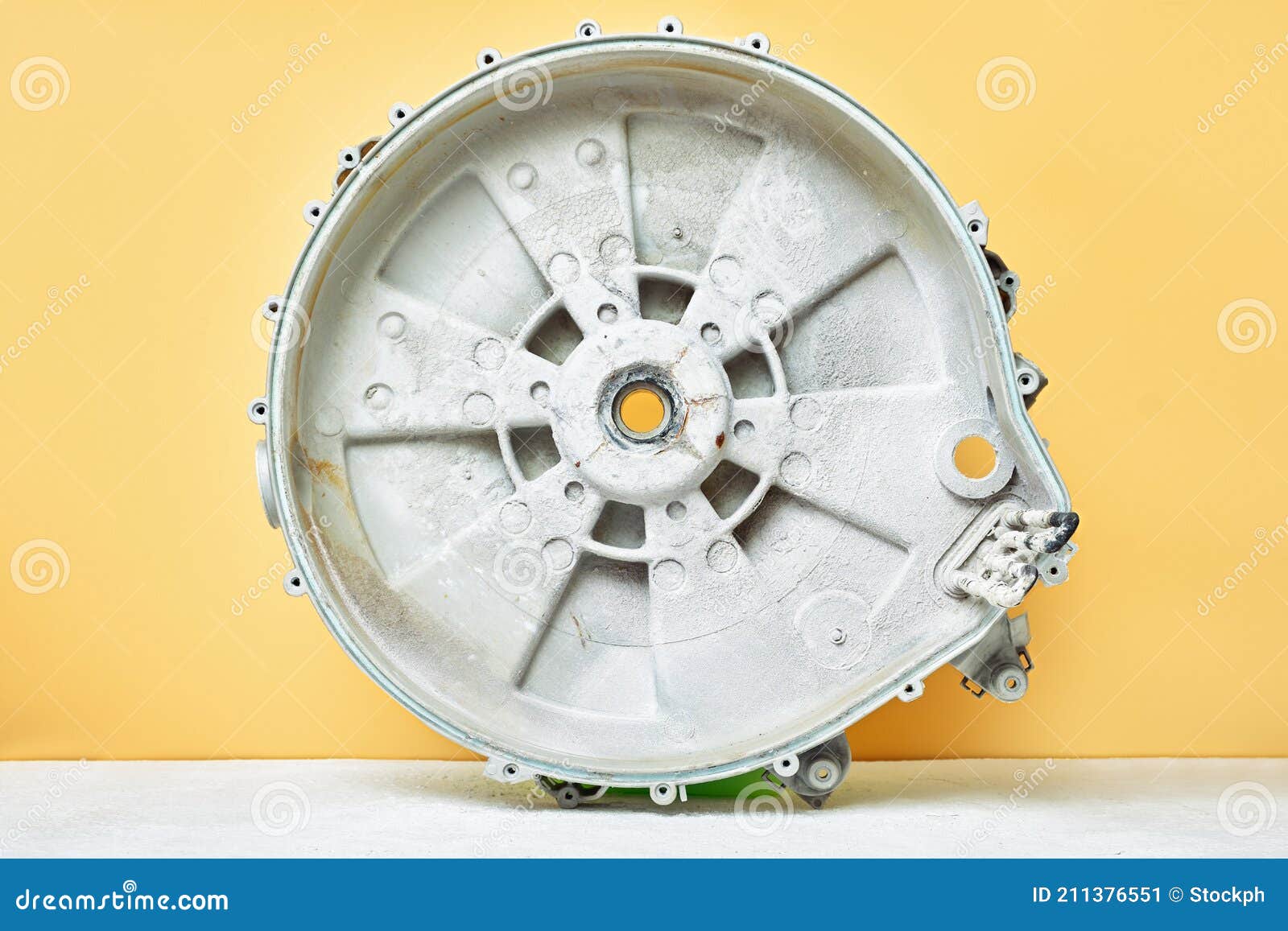 Plastic Bottle Element Washing Machine. Disassembled Clothes Washer ...