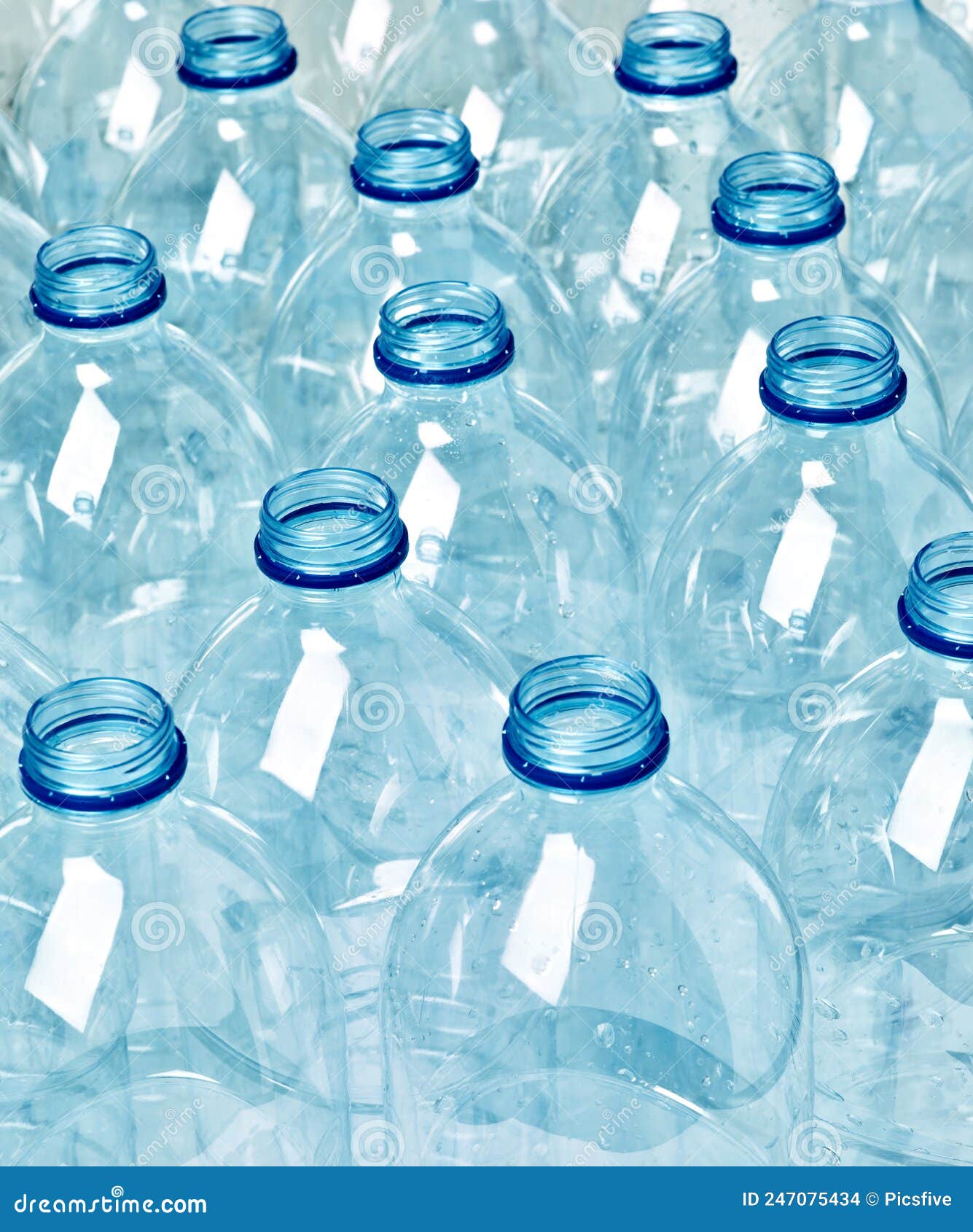 Plastic Bottle Empty Transparent Recycling Container Water Environment ...