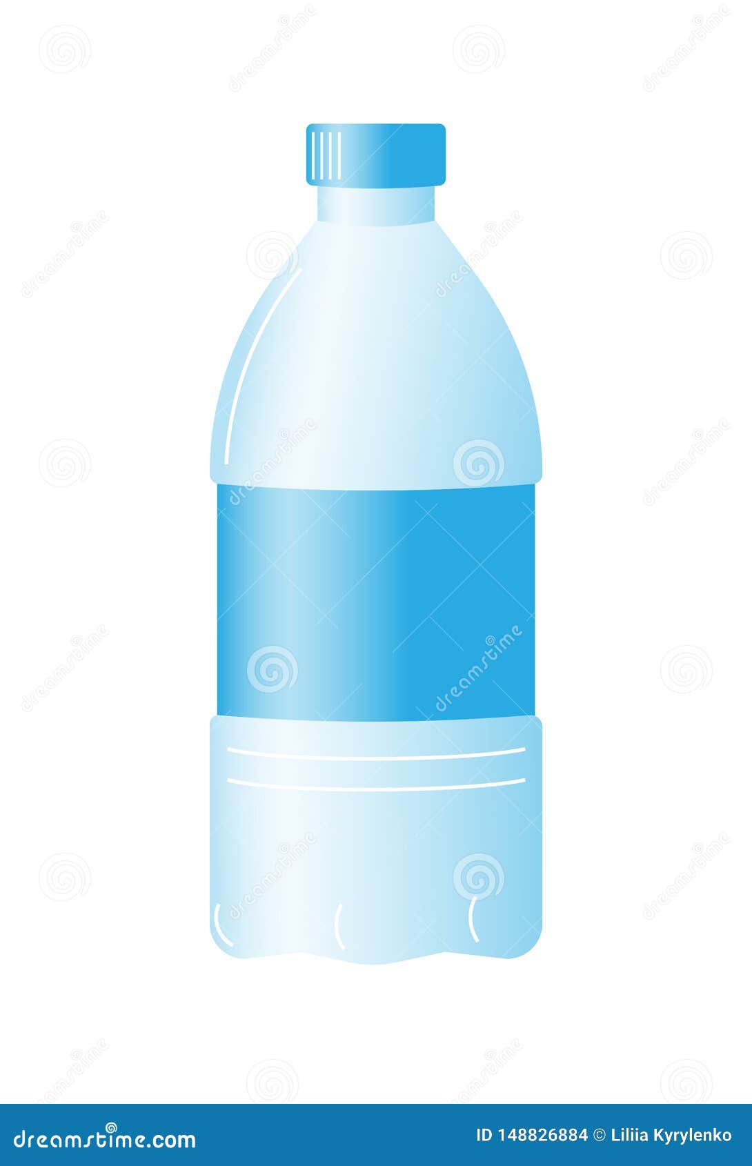Plastic Bottle Icon. Sorting and Recycling Garbage Stock Vector ...