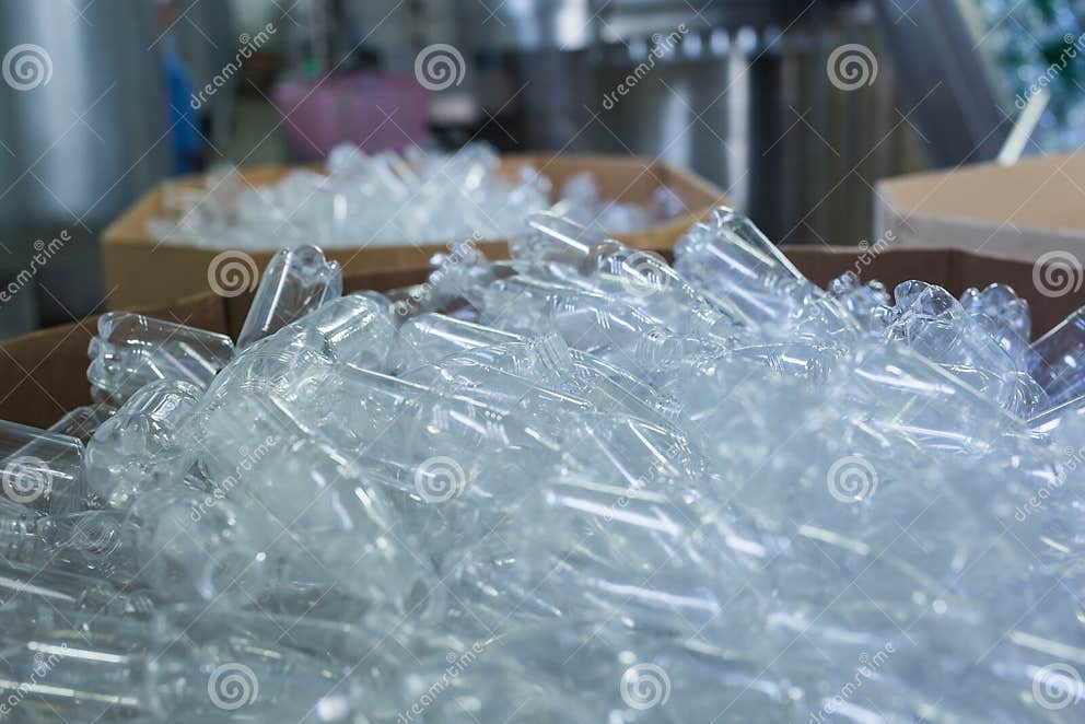 Plastic Bottle Making Process Stock Image - Image of industrial ...