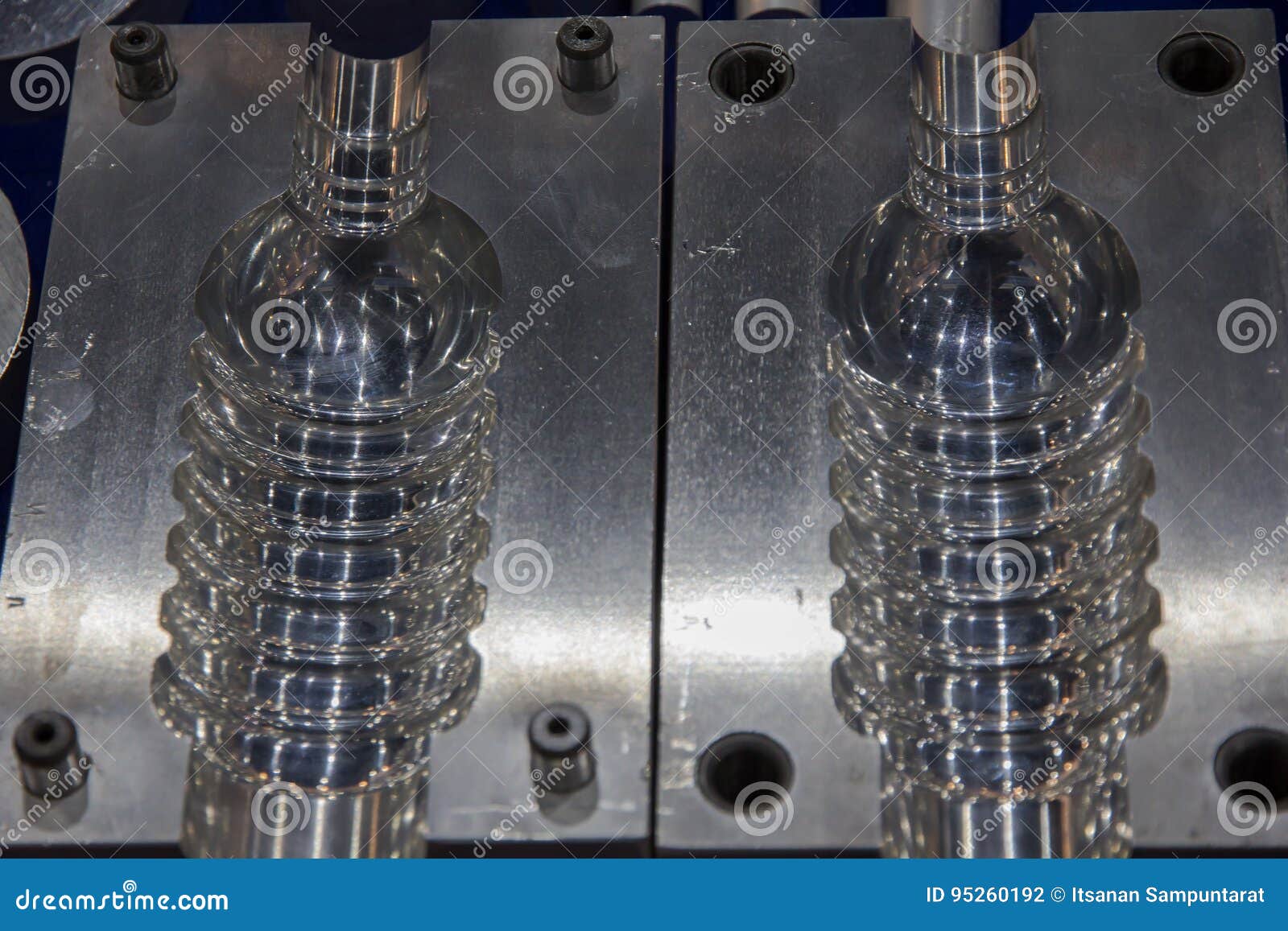 Plastic bottle mold stock photo. Image of plant, injection - 95260192