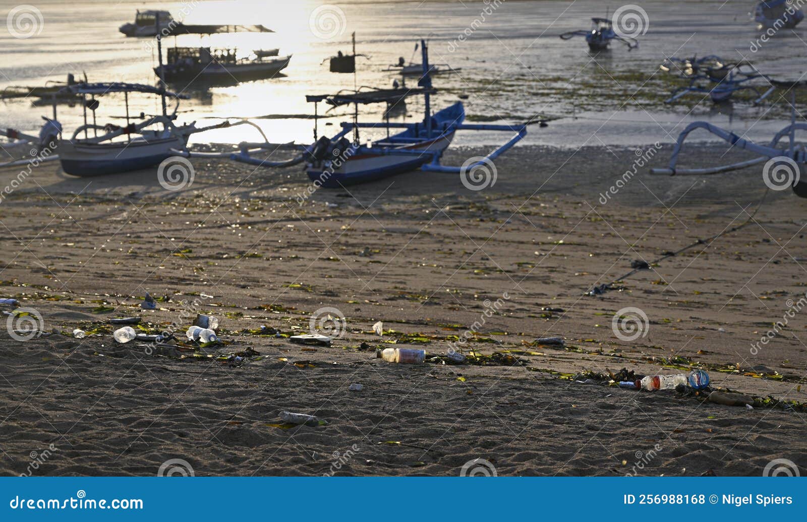Plastic Bottle Pollution on Bali Beaches, Indonesia Stock Photo - Image ...