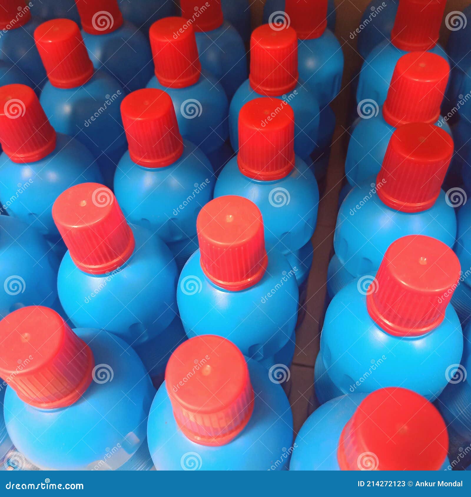 Plastic bottle products stock image. Image of store - 214272123