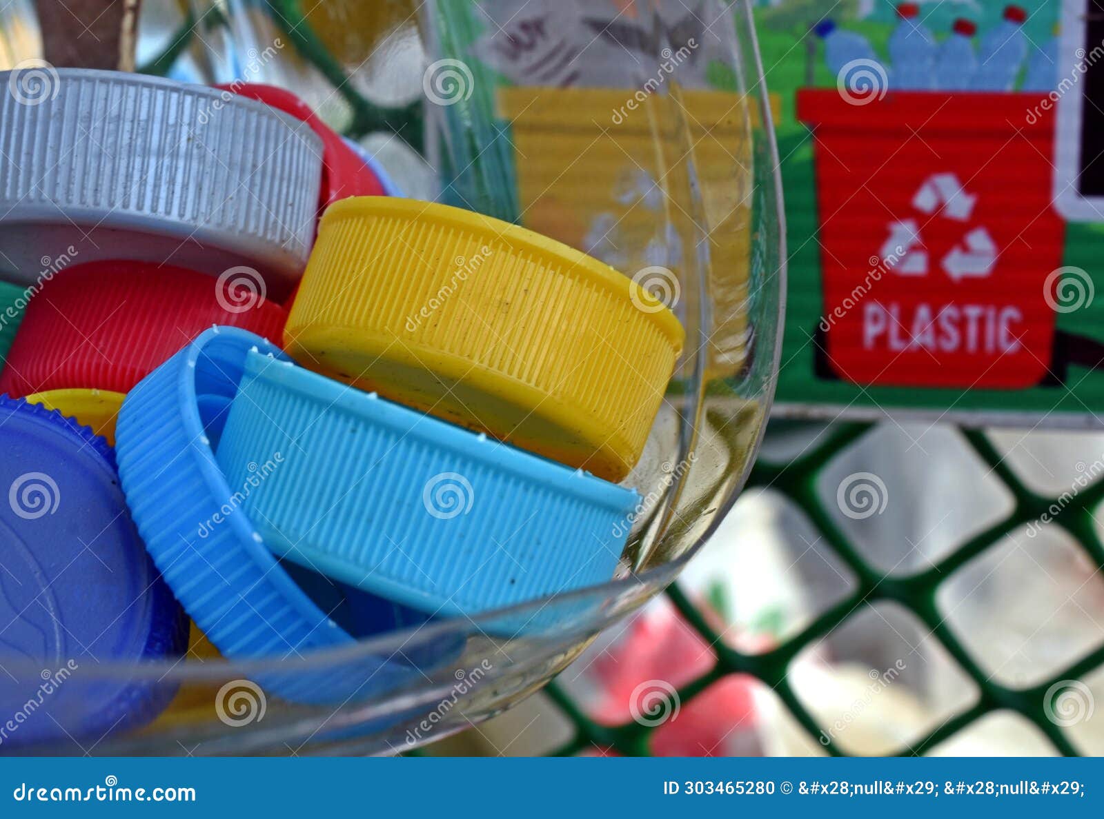 Plastic bottle seal cap stock photo. Image of nature - 303465280