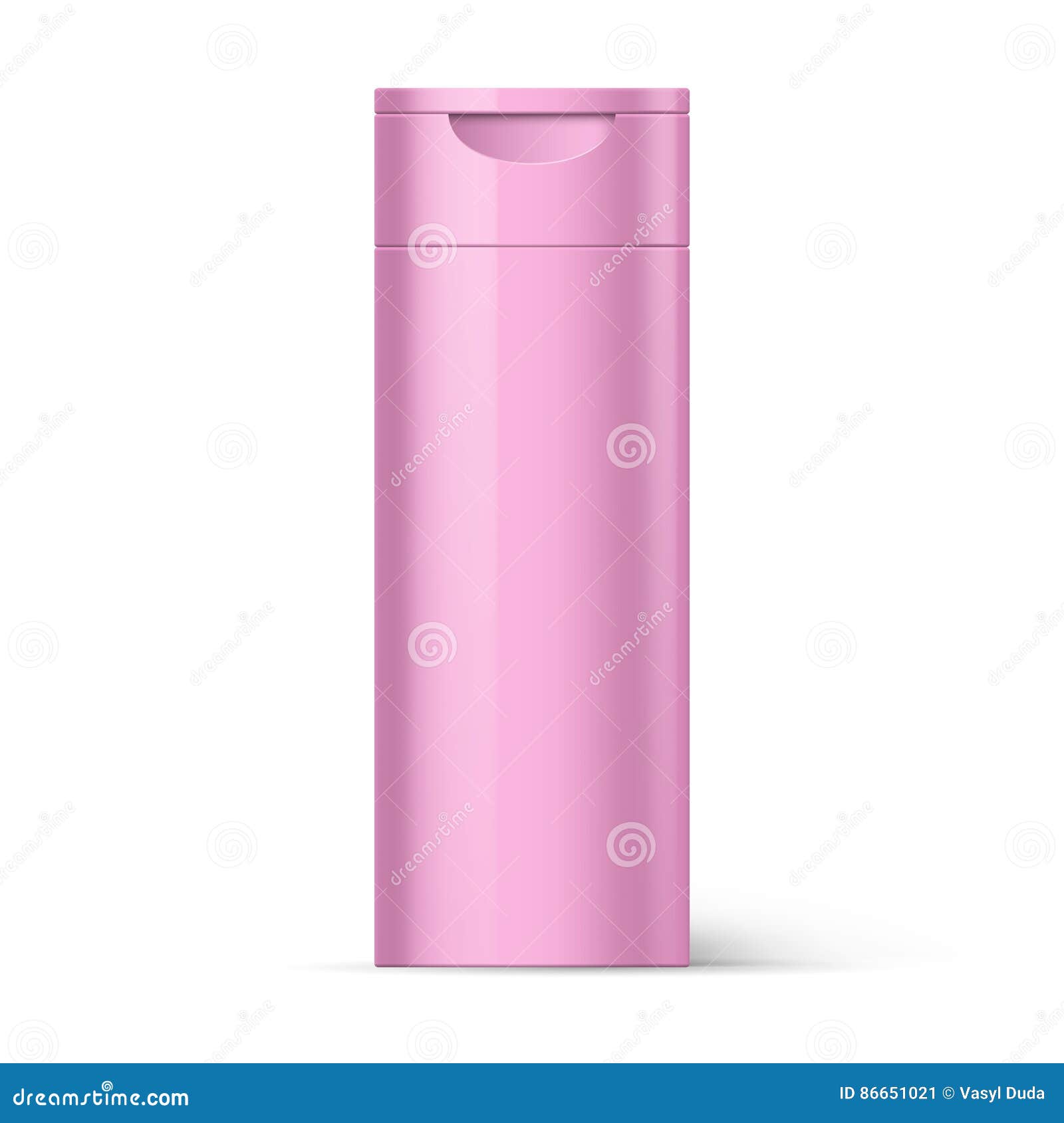 Plastic Bottle Shampoo Packaging Stock Vector - Illustration of female ...