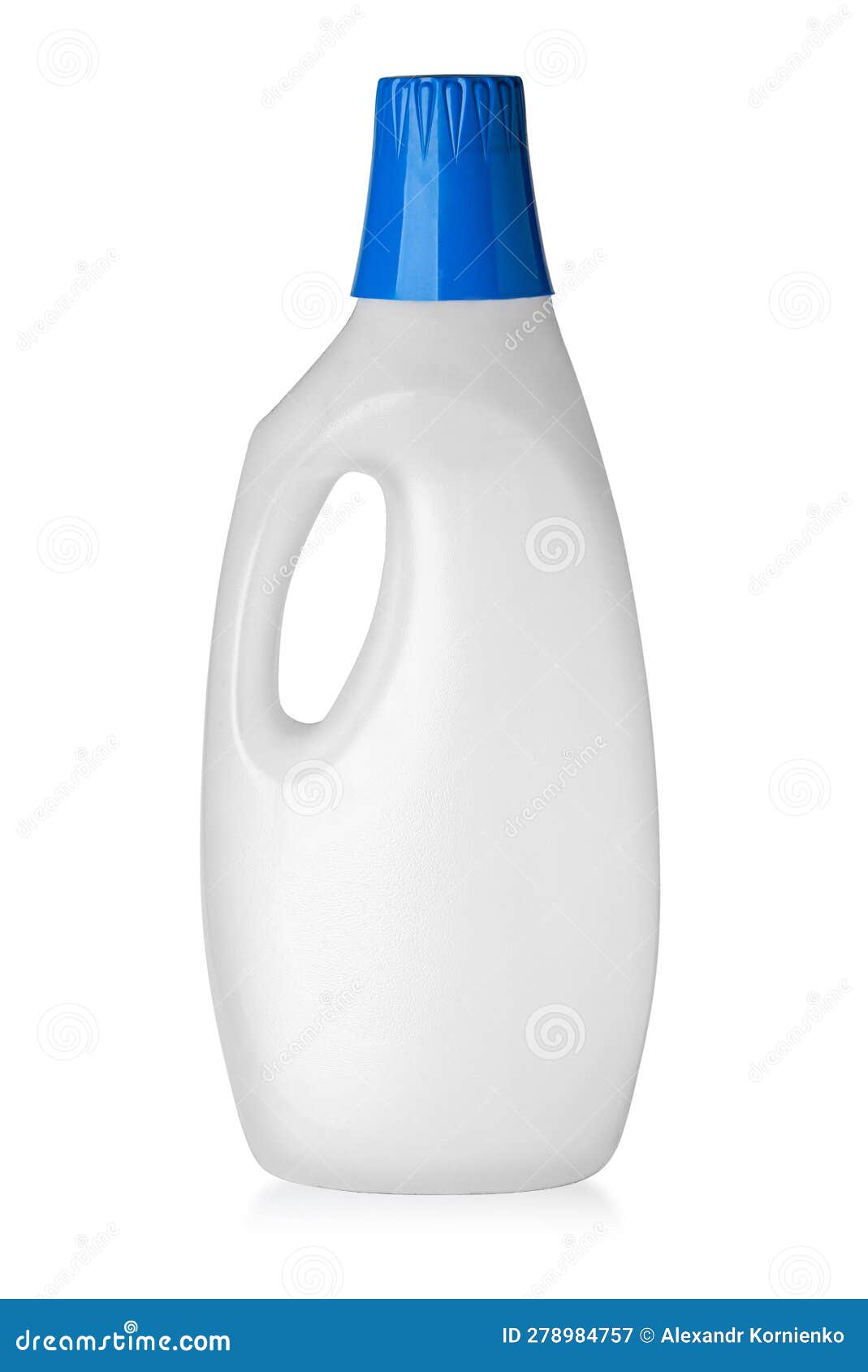 Plastic Bottle of Washing Powder Stock Image - Image of hygiene ...