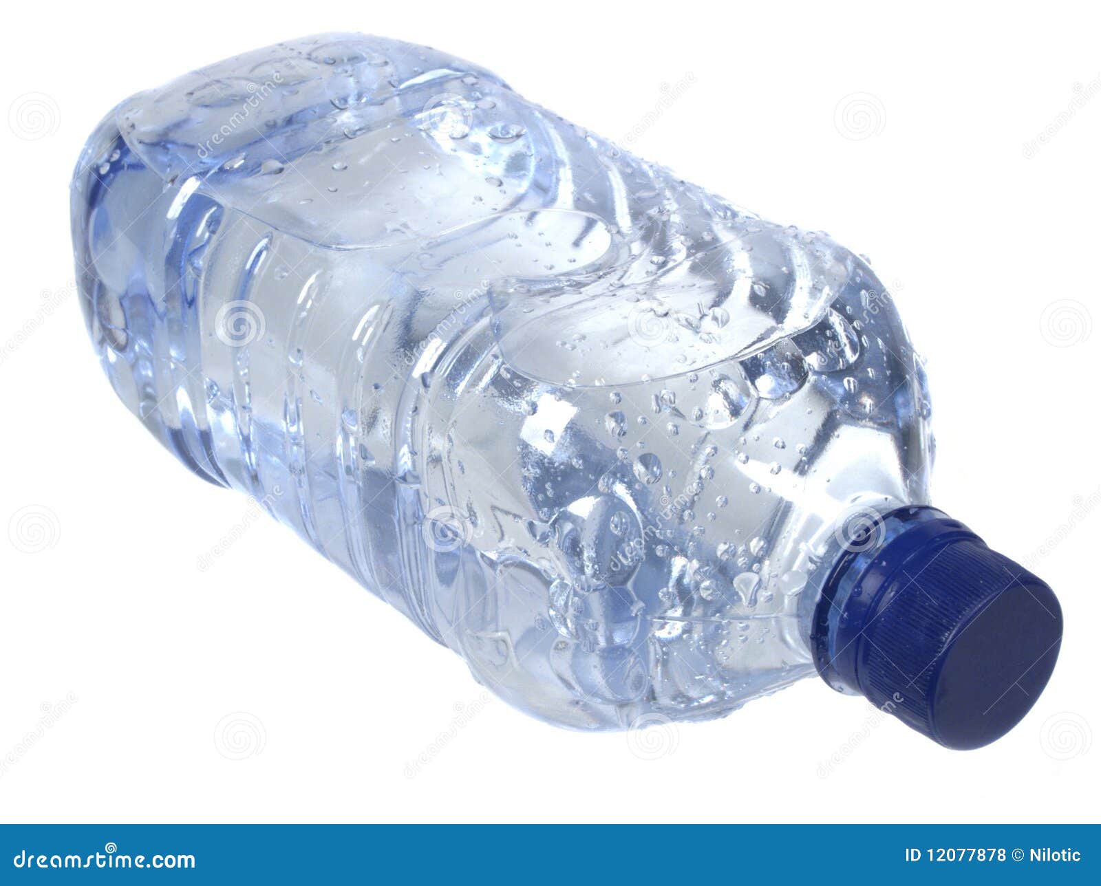 Plastic bottle with water stock photo. Image of glowing - 12077878