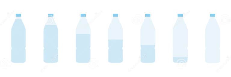 Plastic bottle water set stock illustration. Illustration of isolated ... Plastic bottle water set stock illustration. Illustration of isolated ...