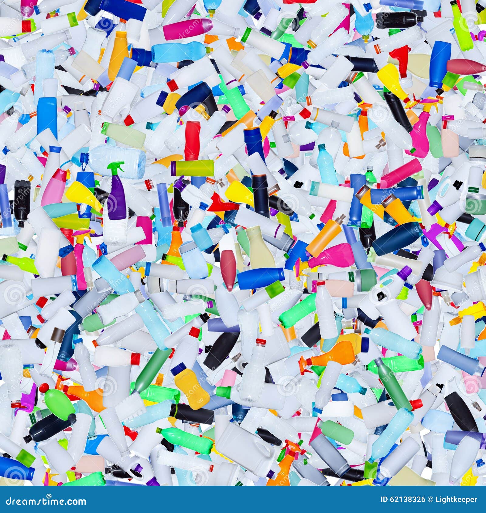 Garbage Background. Sorting Of Garbage Types. Stock Photo ...