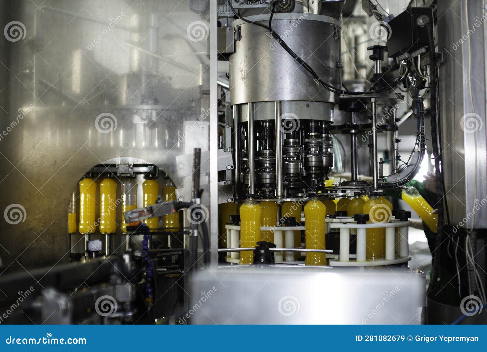 Plastic Bottles of Lemonade Factory Editorial Stock Image - Image of ...