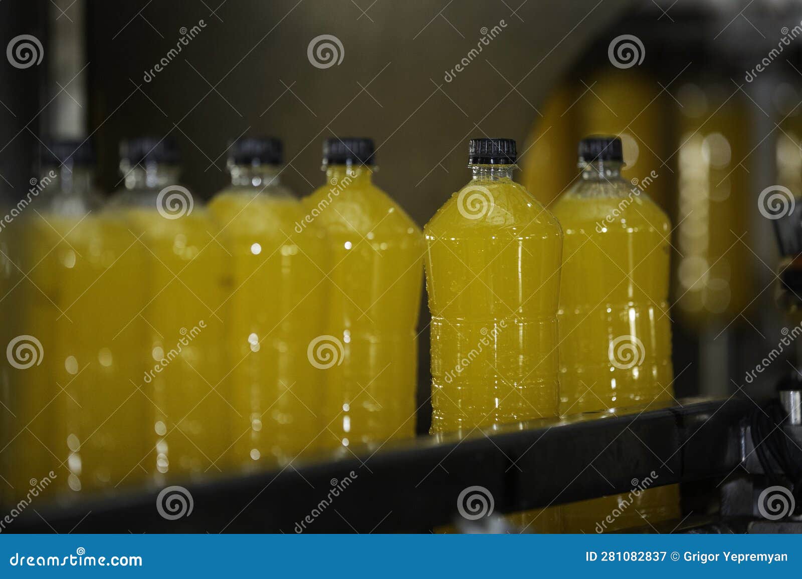 Plastic Bottles of Lemonade Factory Editorial Photography - Image of ...