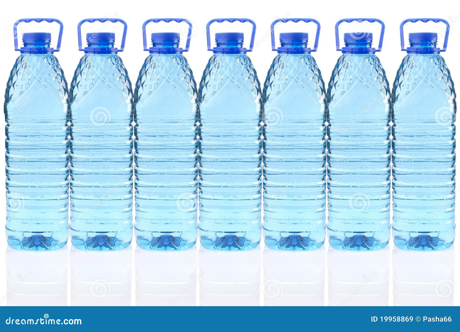Plastic Bottles of Mineral Water Stock Image - Image of beverage, moist ...