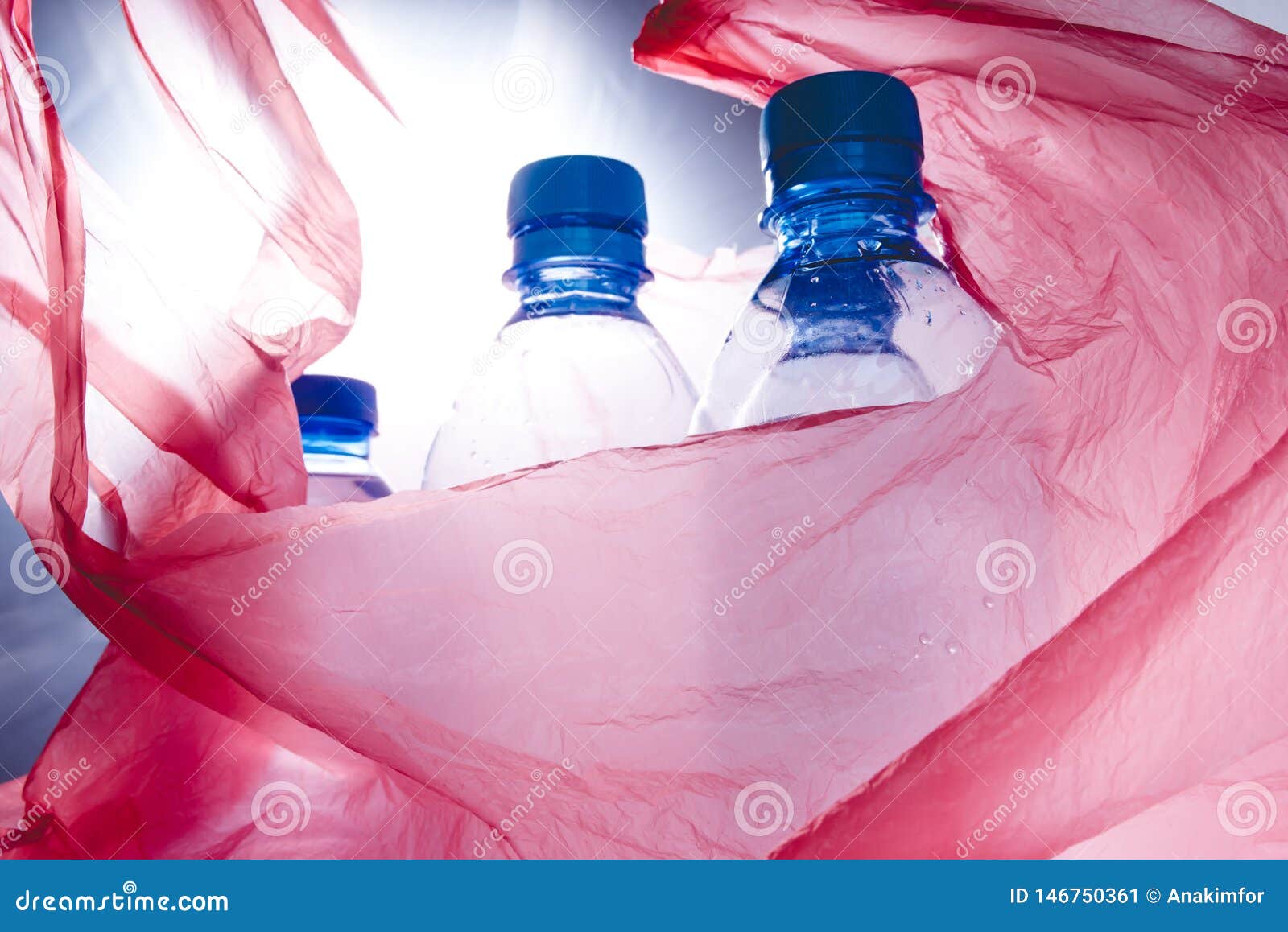 Plastic Bottles in the Package. Stock Image - Image of environmental ...