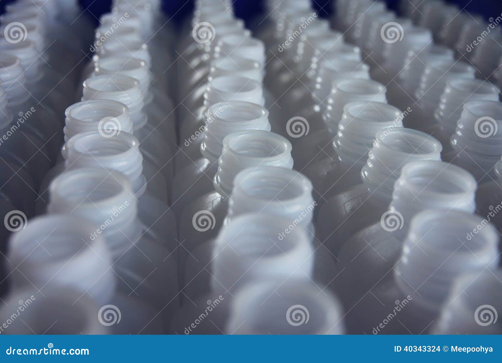 Plastic Bottles for Packaging. Stock Photo - Image of moist, fresh ...