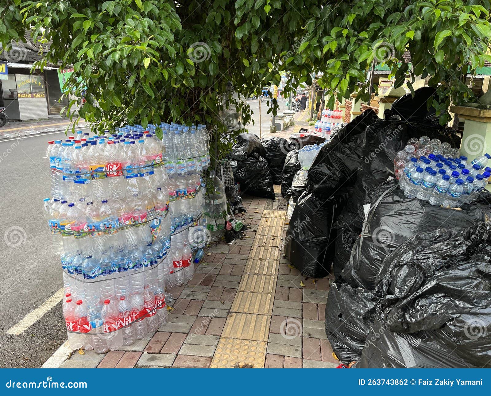 Plastic Bottles Waste Collected from Household Editorial Photography ...