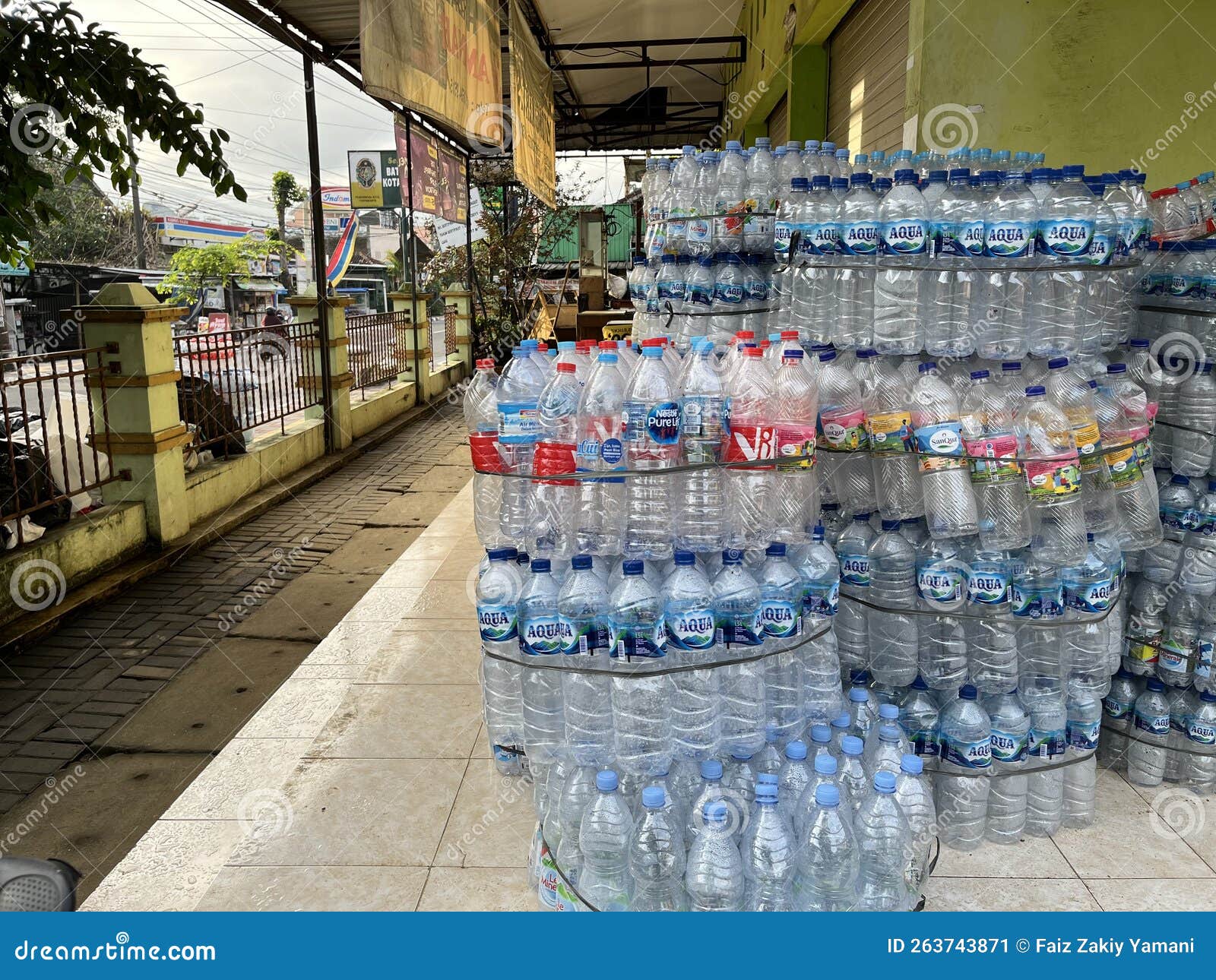 Plastic Bottles Waste Collected from Household Editorial Photo - Image ...