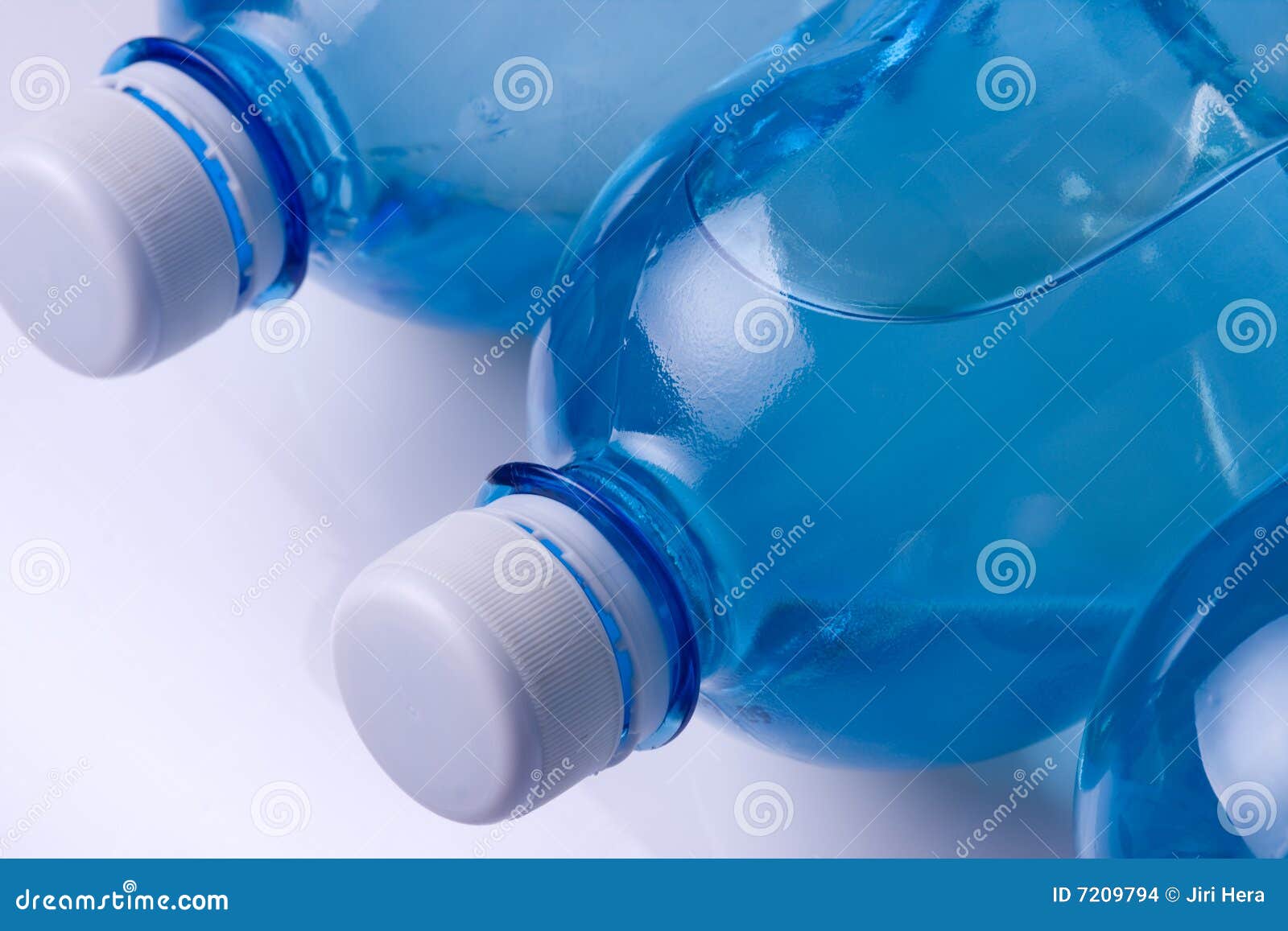 Plastic bottles of water stock photo. Image of liquid - 7209794