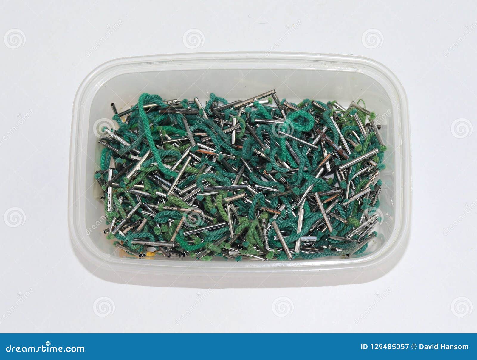 Stationery-treasury Tags Or String Paper Fasteners. Stock Photography ...