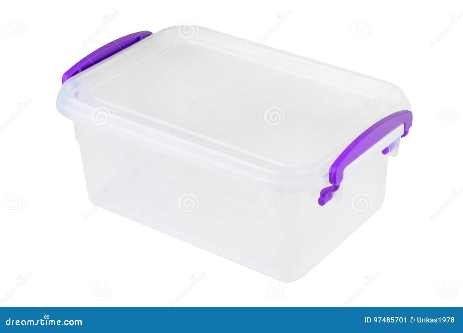 Plastic box for food stock image. Image of plastic, clean - 97485701