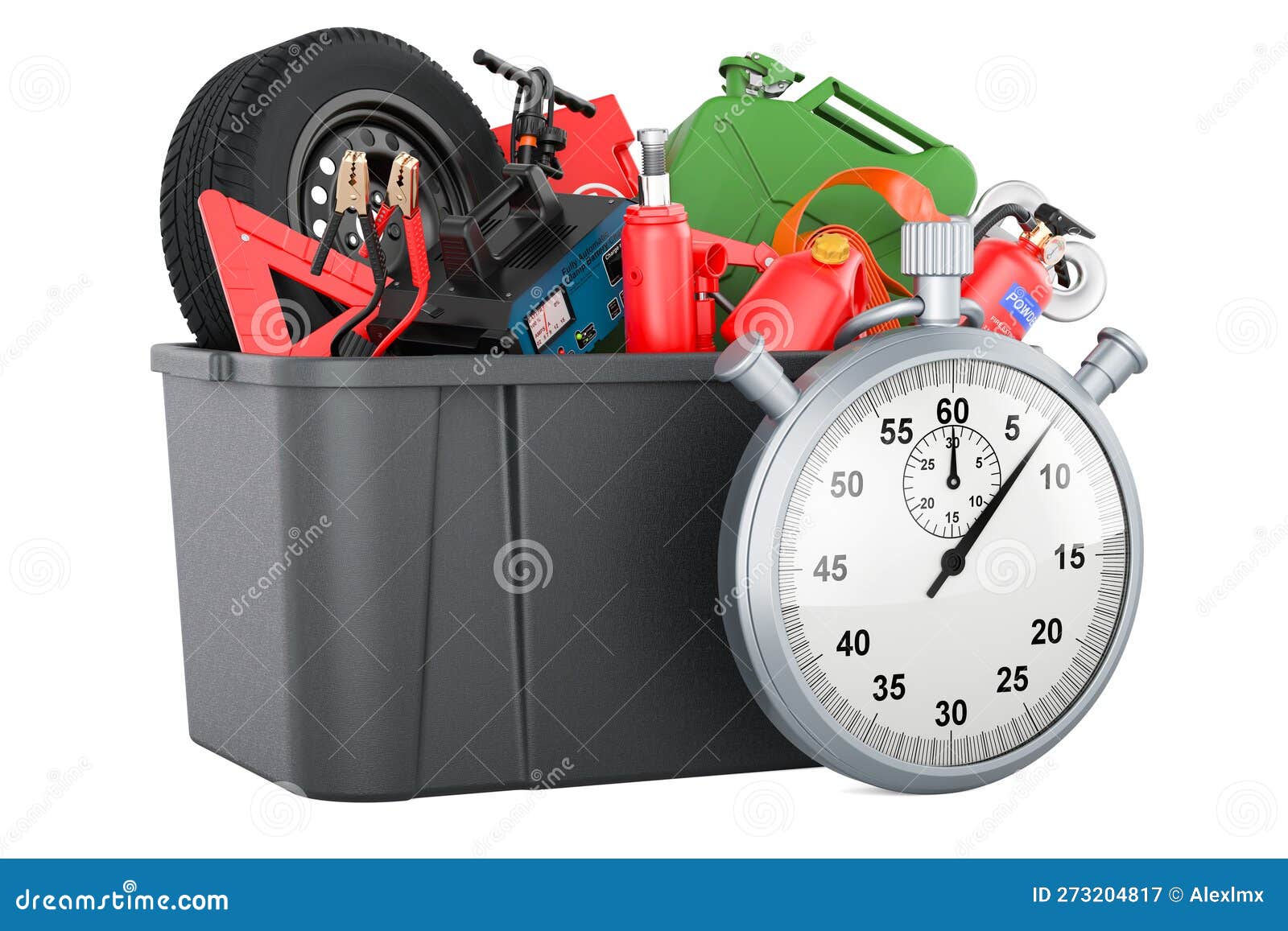 3d Plastic Cog With Stopwatch Stock Photo | CartoonDealer.com #41532684