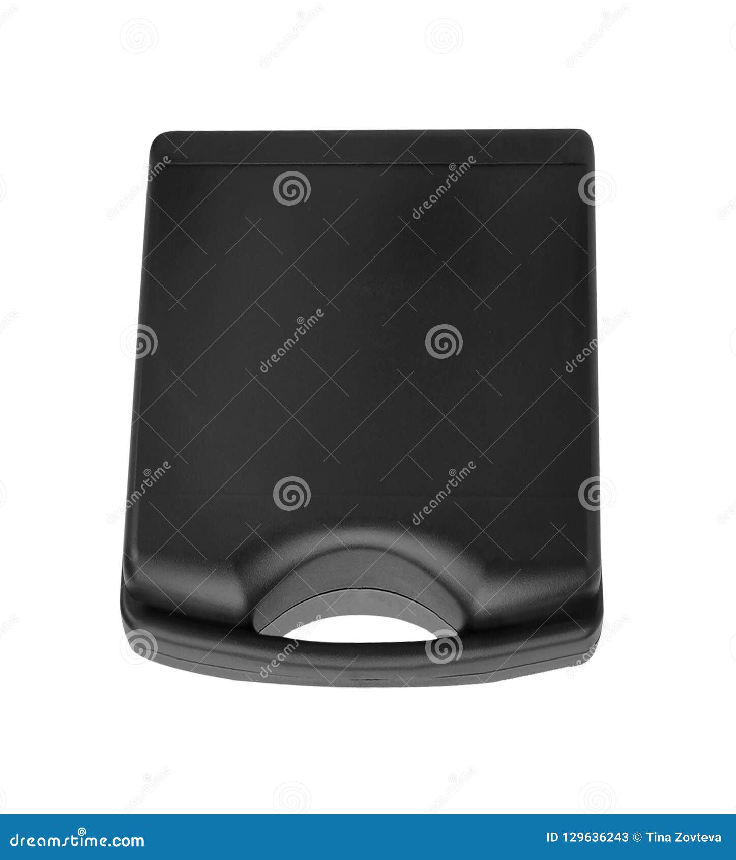 Plastic Box Isolated on White Stock Image - Image of recycle, square ...