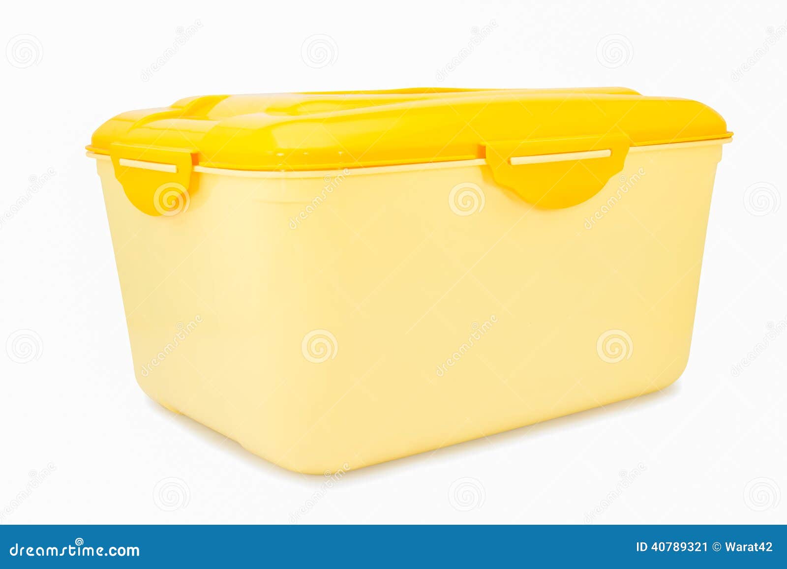 Plastic box isolated stock image. Image of container - 40789321