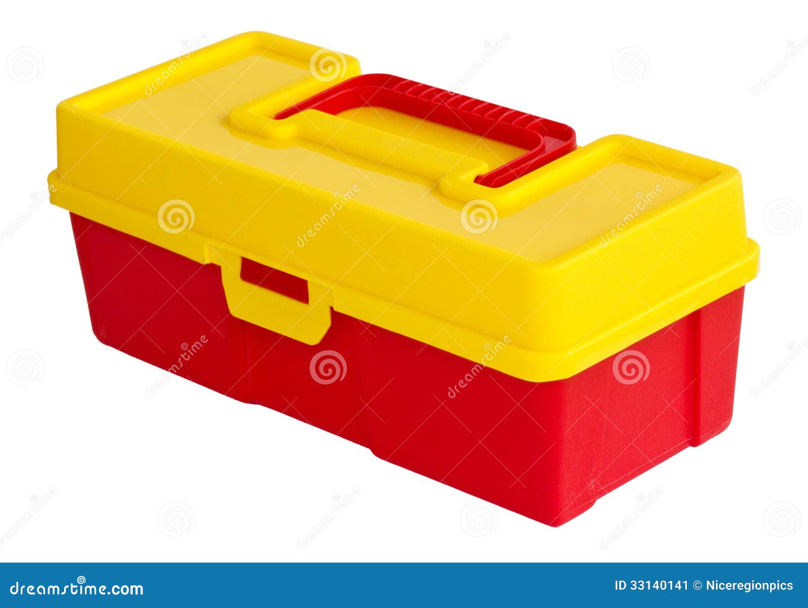 Plastic box. stock image. Image of gift, side, single - 33140141