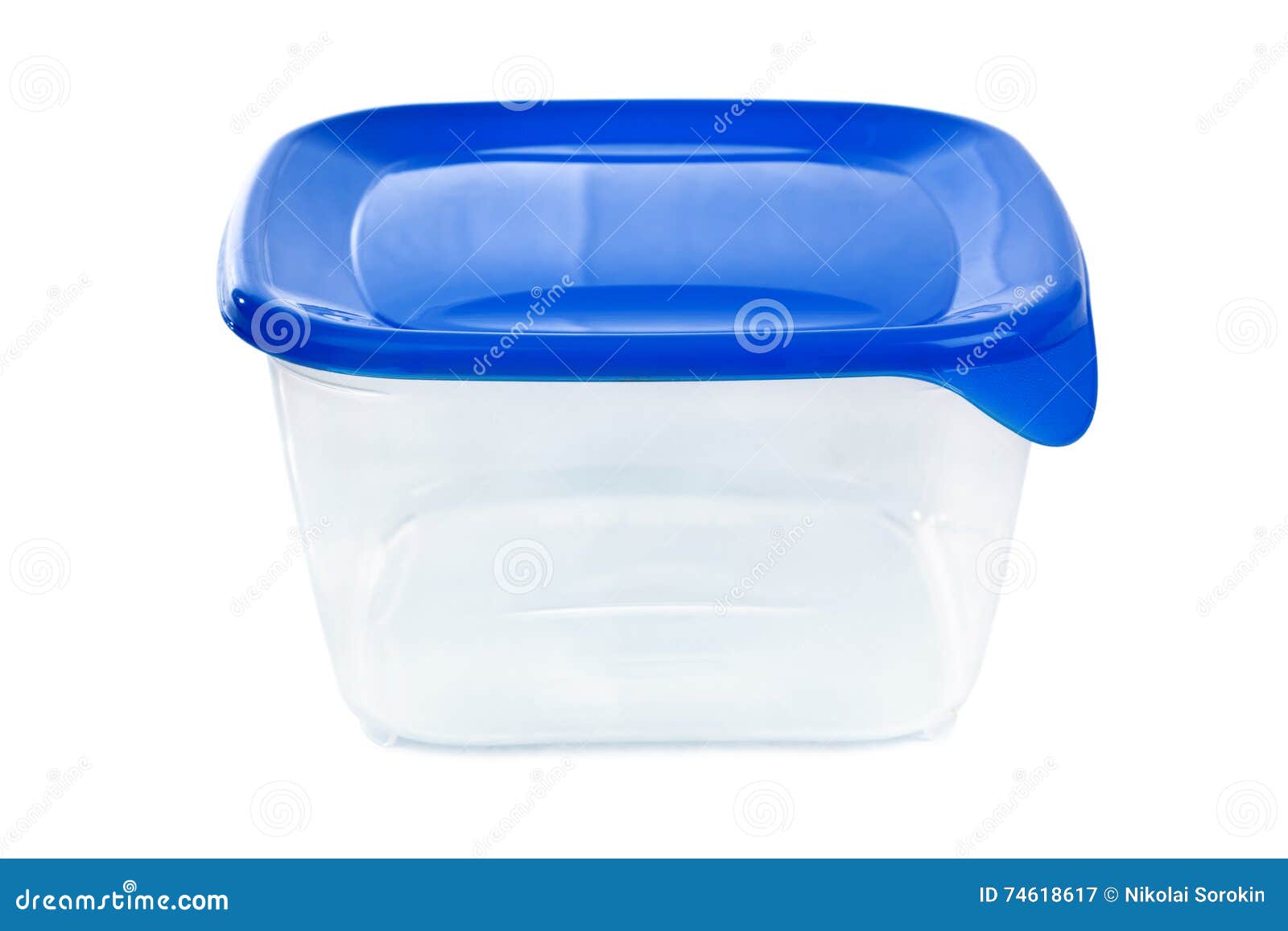 Plastic box stock image. Image of container, housework - 74618617