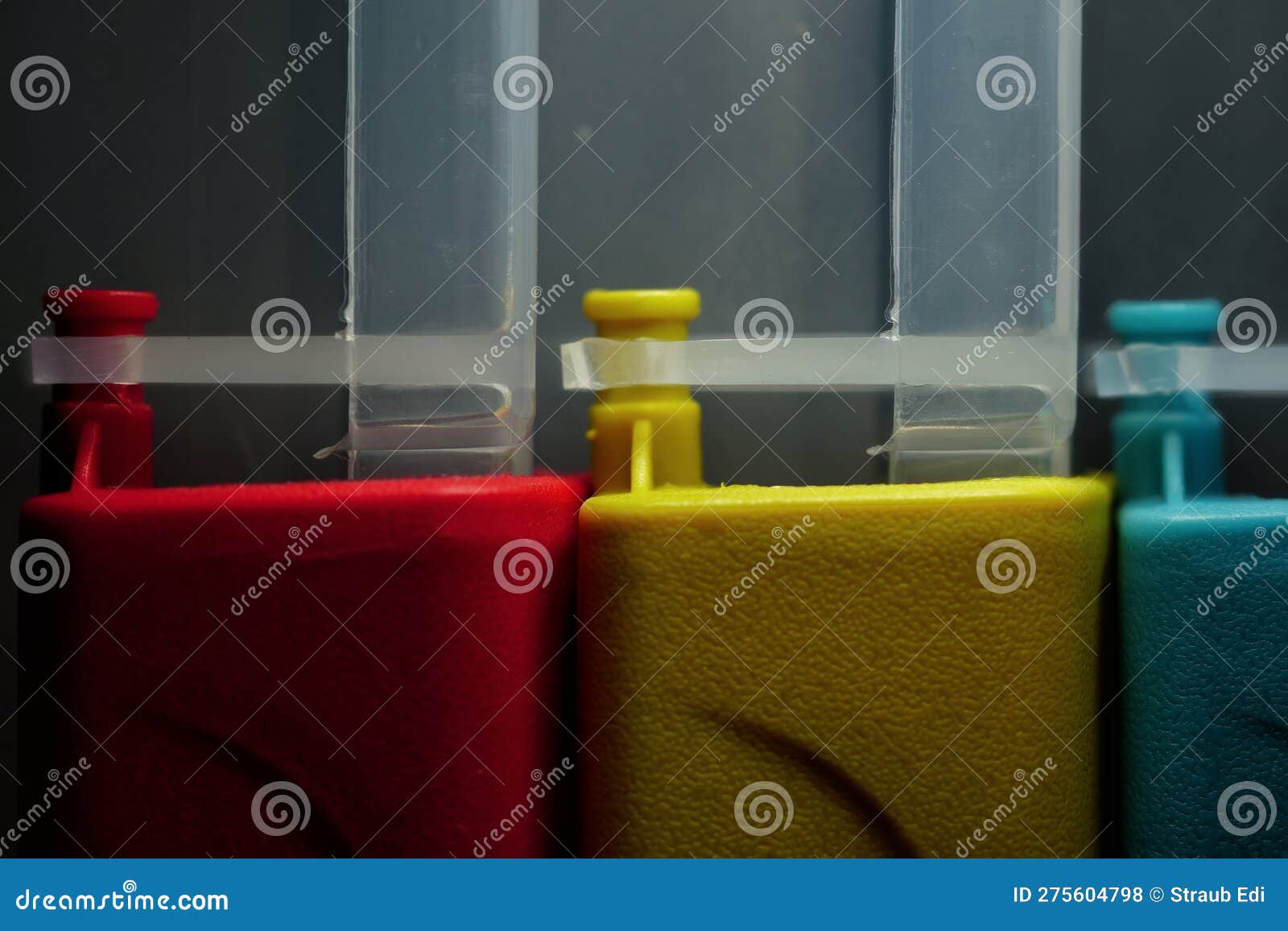 Plastic box lock system stock photo. Image of plastic - 275604798