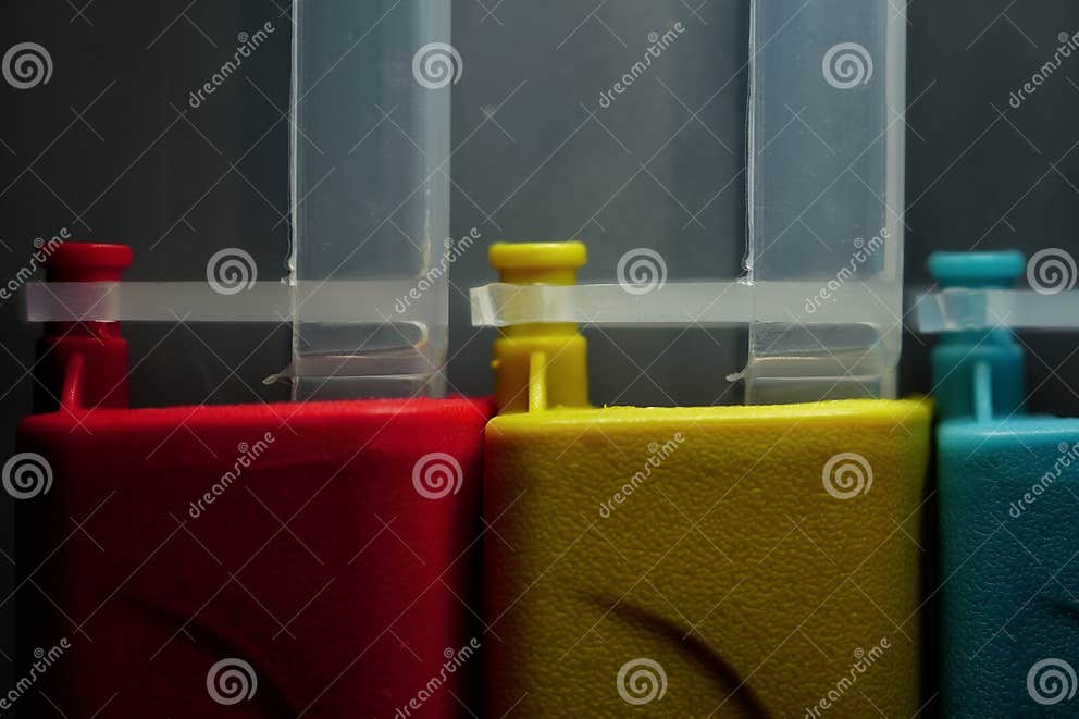 Plastic box lock system stock photo. Image of plastic - 275604798