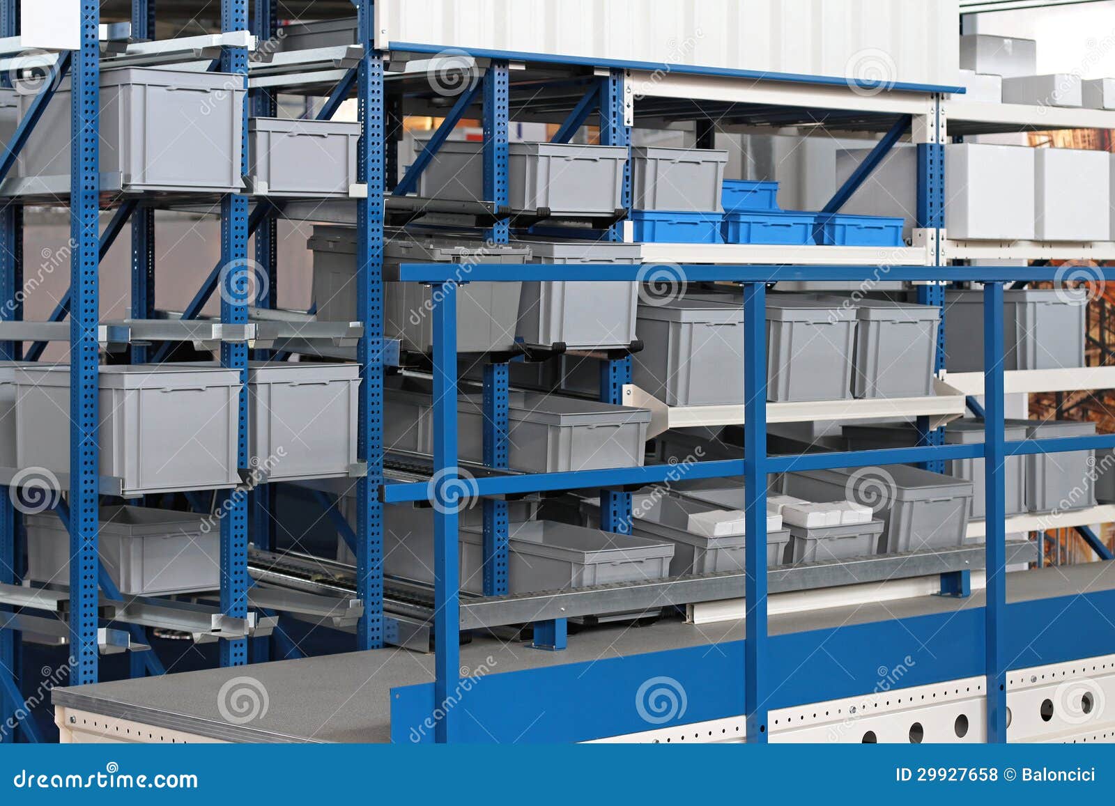 Storage room stock photo. Image of rack, shelves, shelving - 29927658