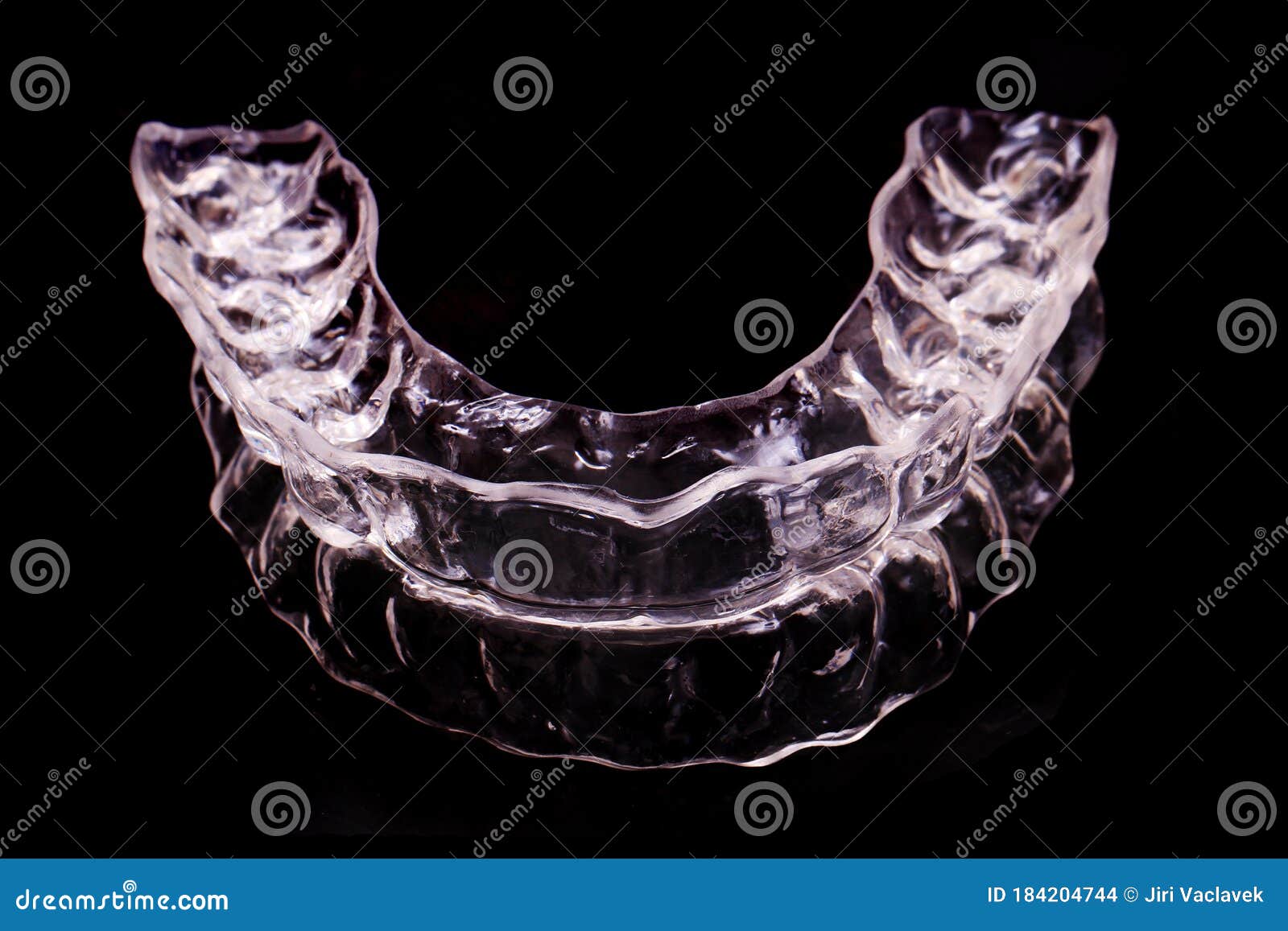 Plastic braces isolated stock photo. Image of removable - 184204744