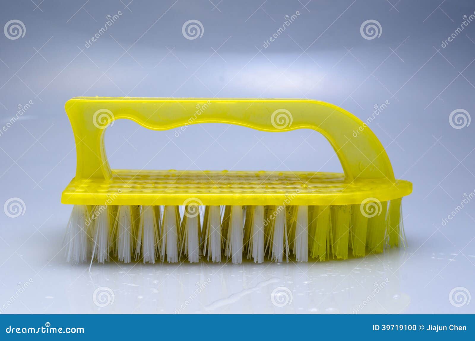 Plastic brush stock photo. Image of hairbrush, laundry - 39719100
