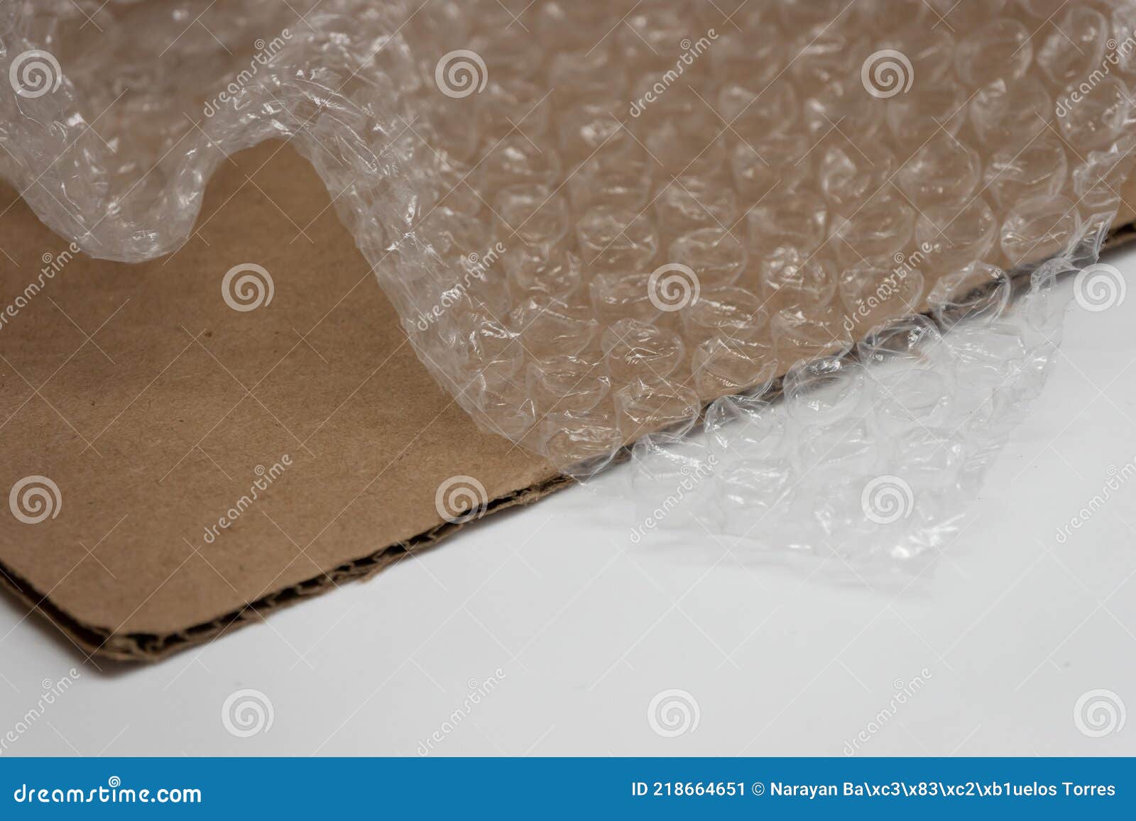 Plastic Bubbles for Product Shipping, Packaging Concept Stock Image ...