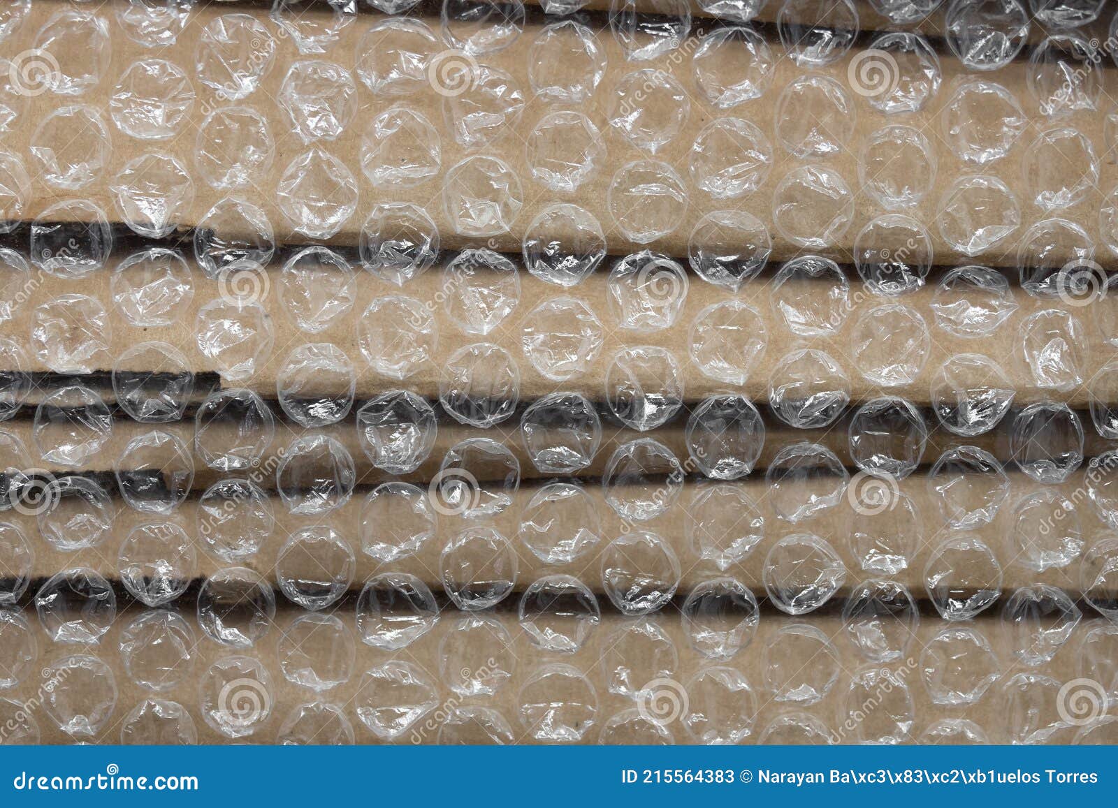 Plastic Bubbles for Product Shipping, Packaging Concept Stock Image ...