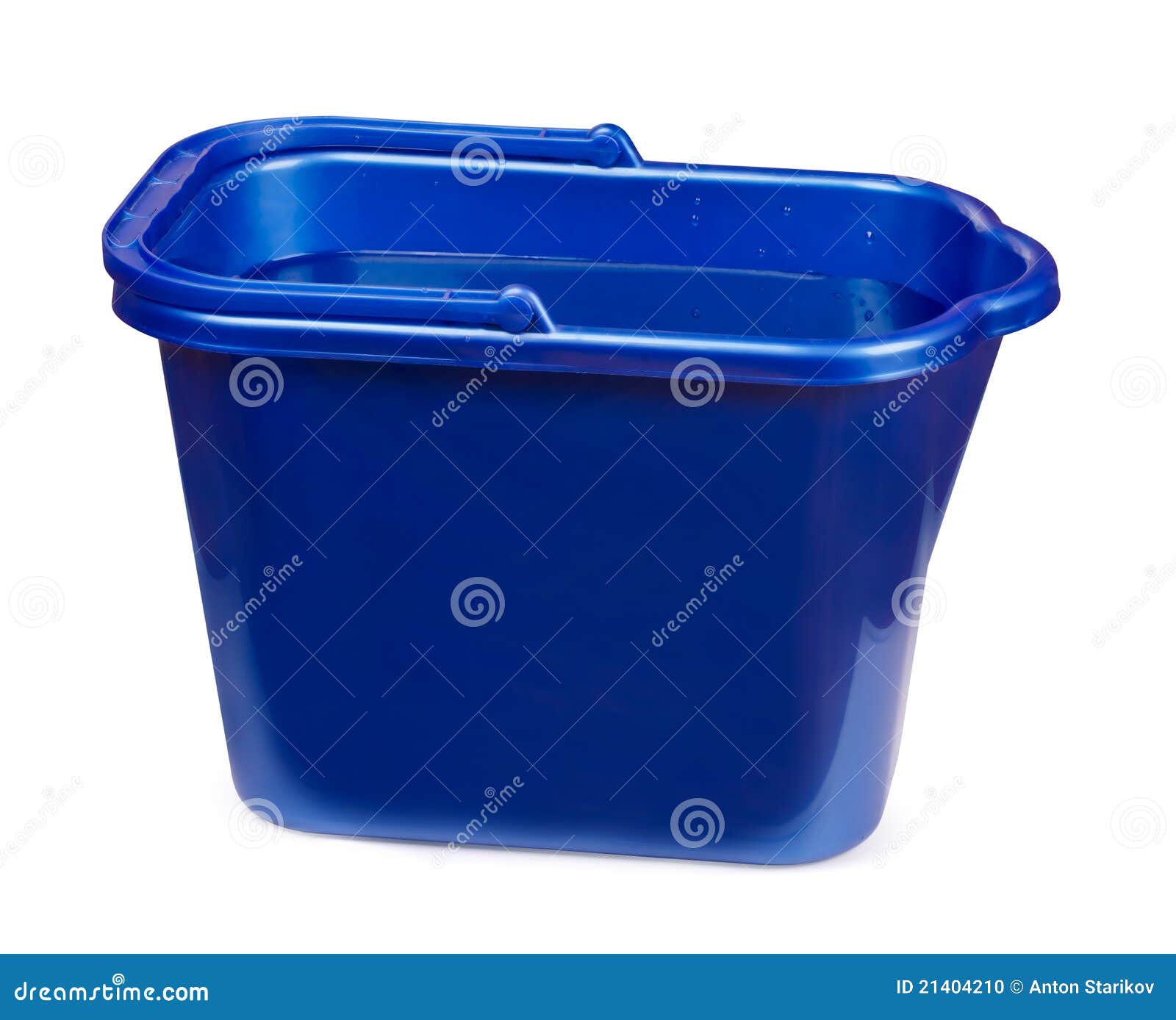 Plastic bucket stock photo. Image of white, domestic - 21404210