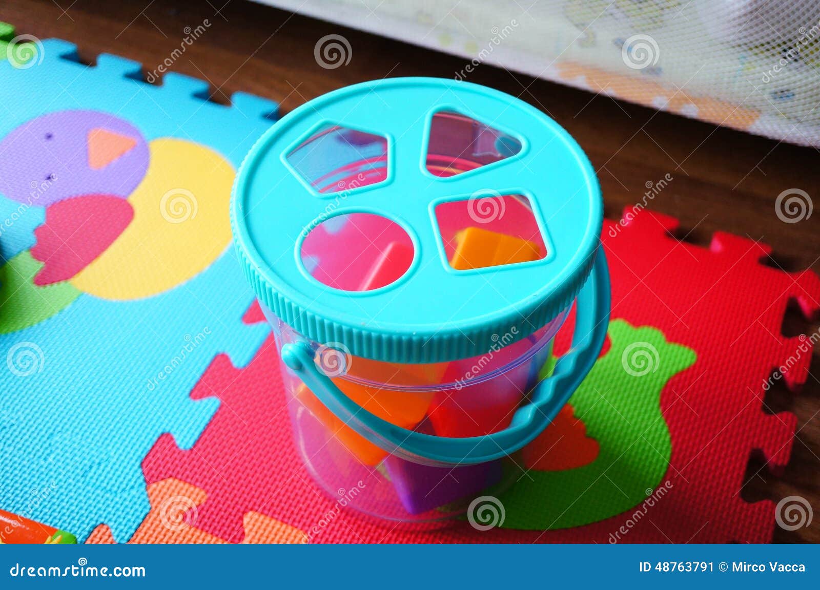 Plastic bucket editorial photo. Image of toys, plastic - 48763791