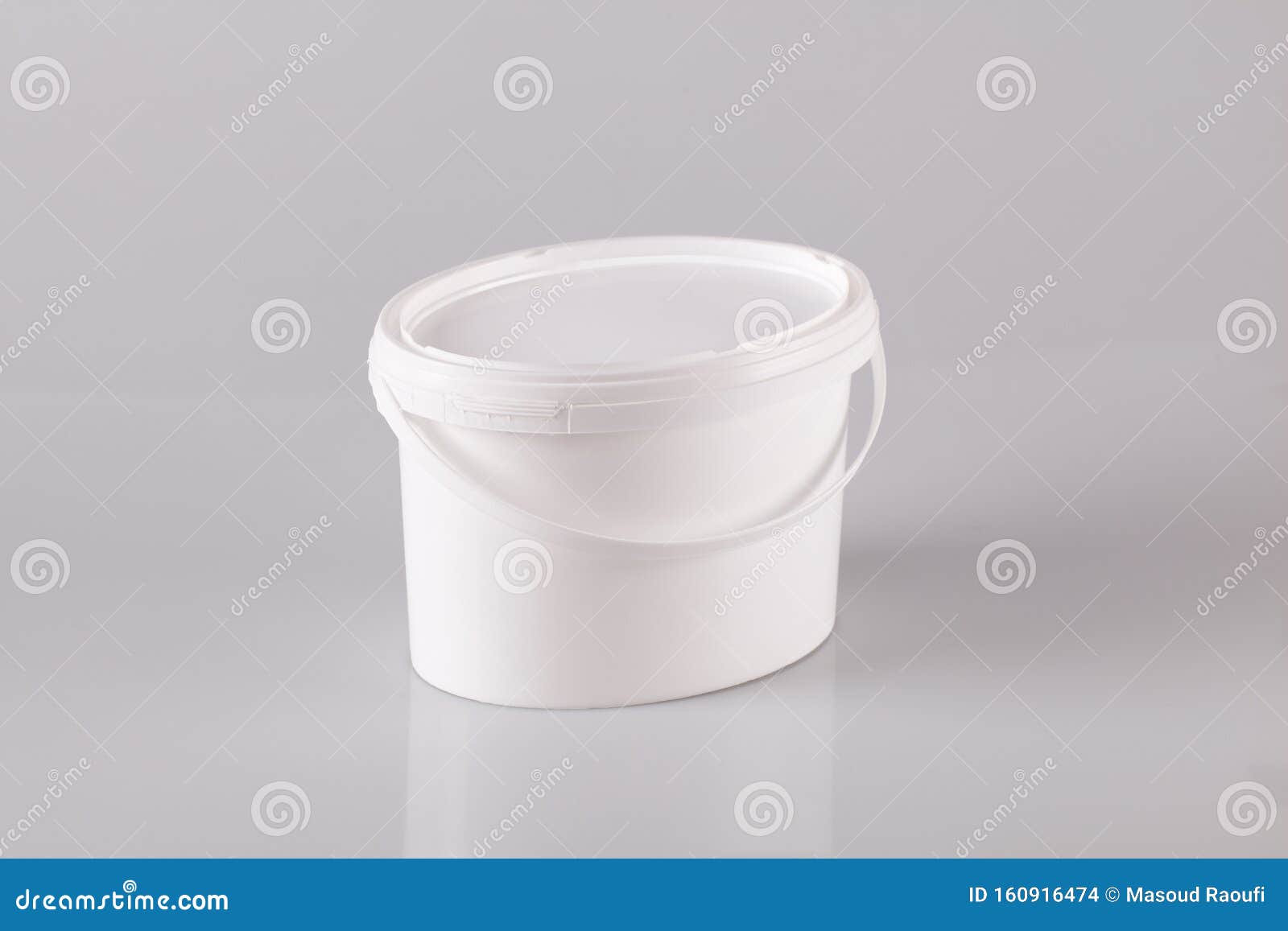 The Plastic Bucket for Packing Stock Photo - Image of organic, product ...