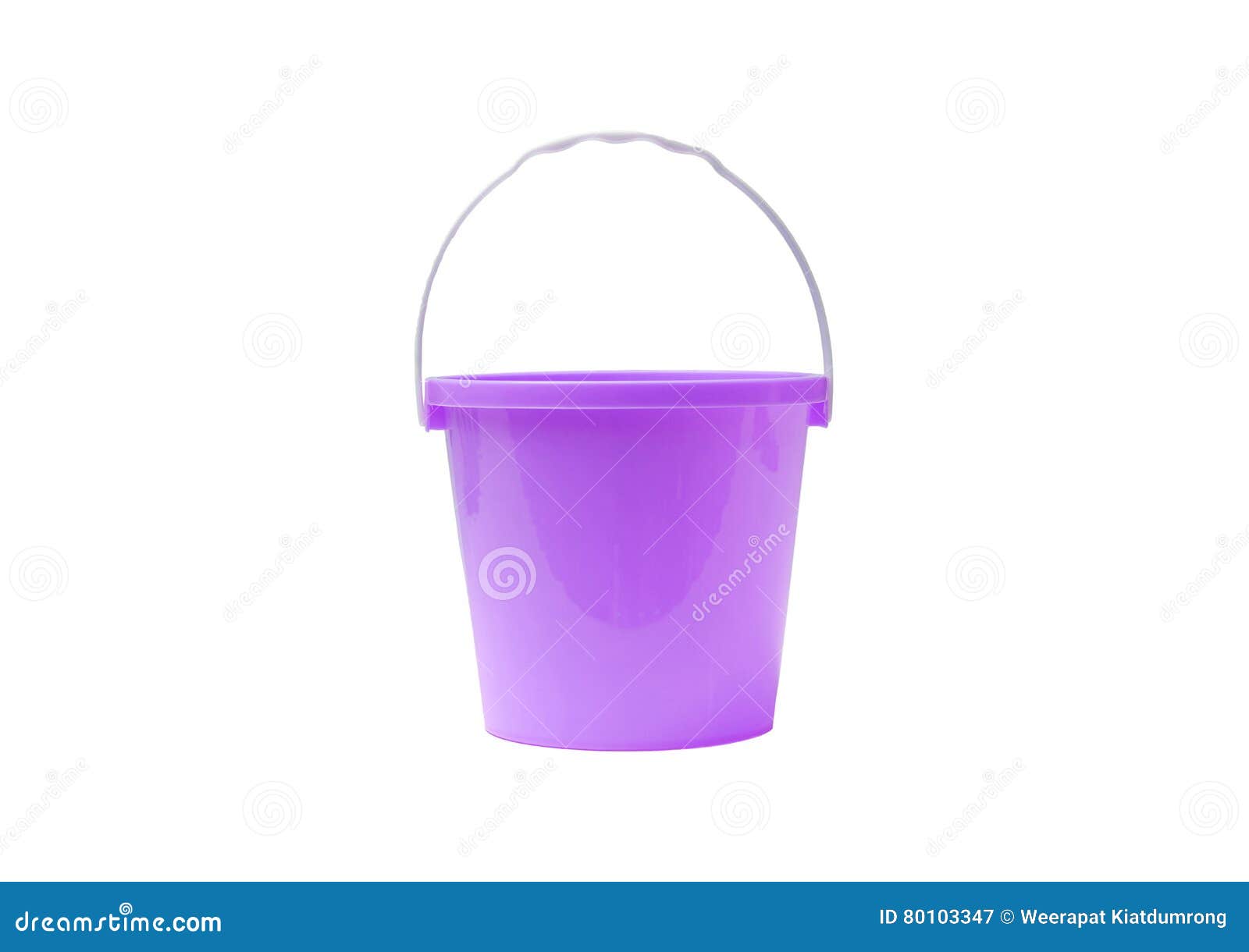 Plastic bucket stock image. Image of empty, single, household - 80103347