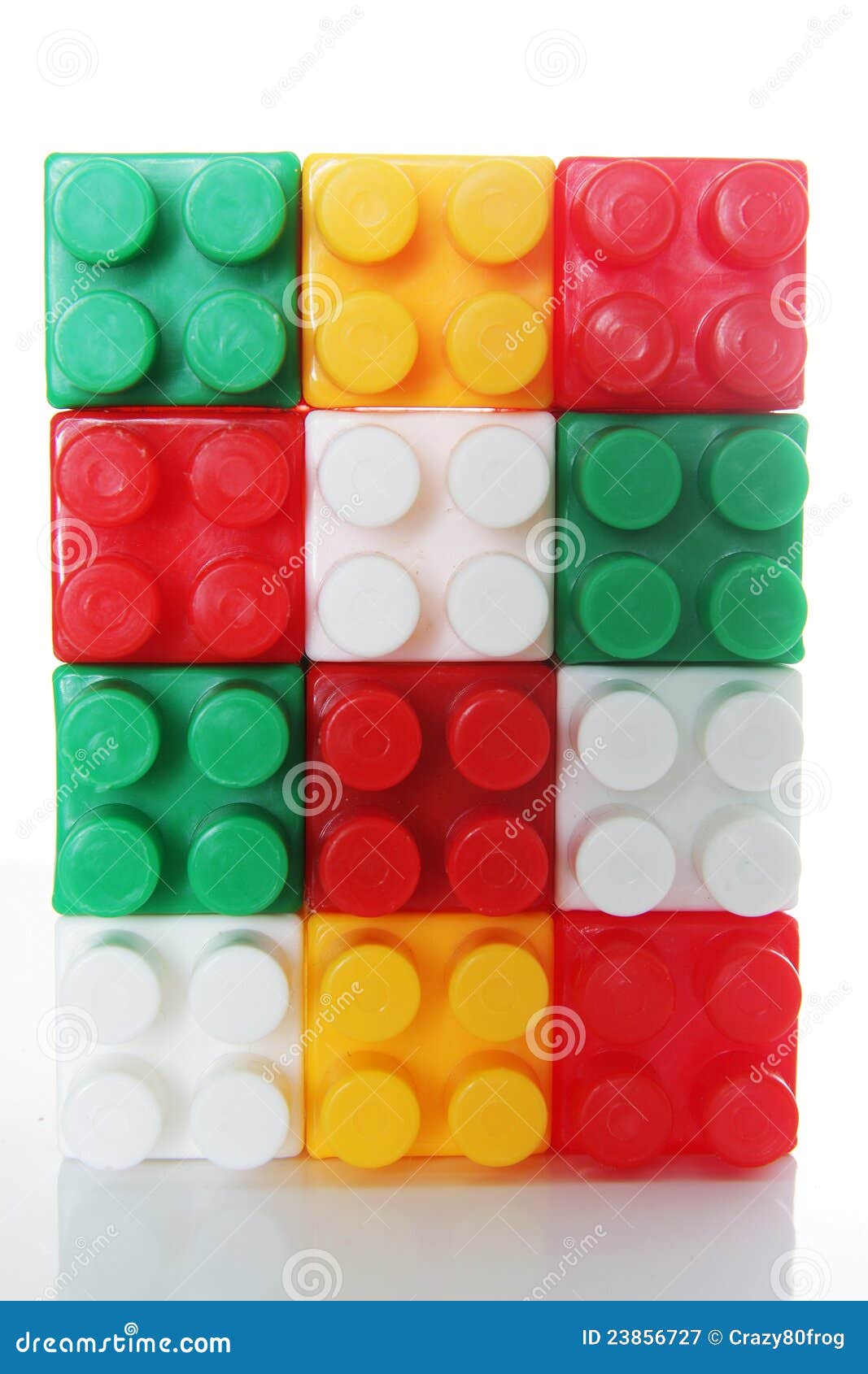 Plastic buidling blocks stock image. Image of group, activity - 23856727