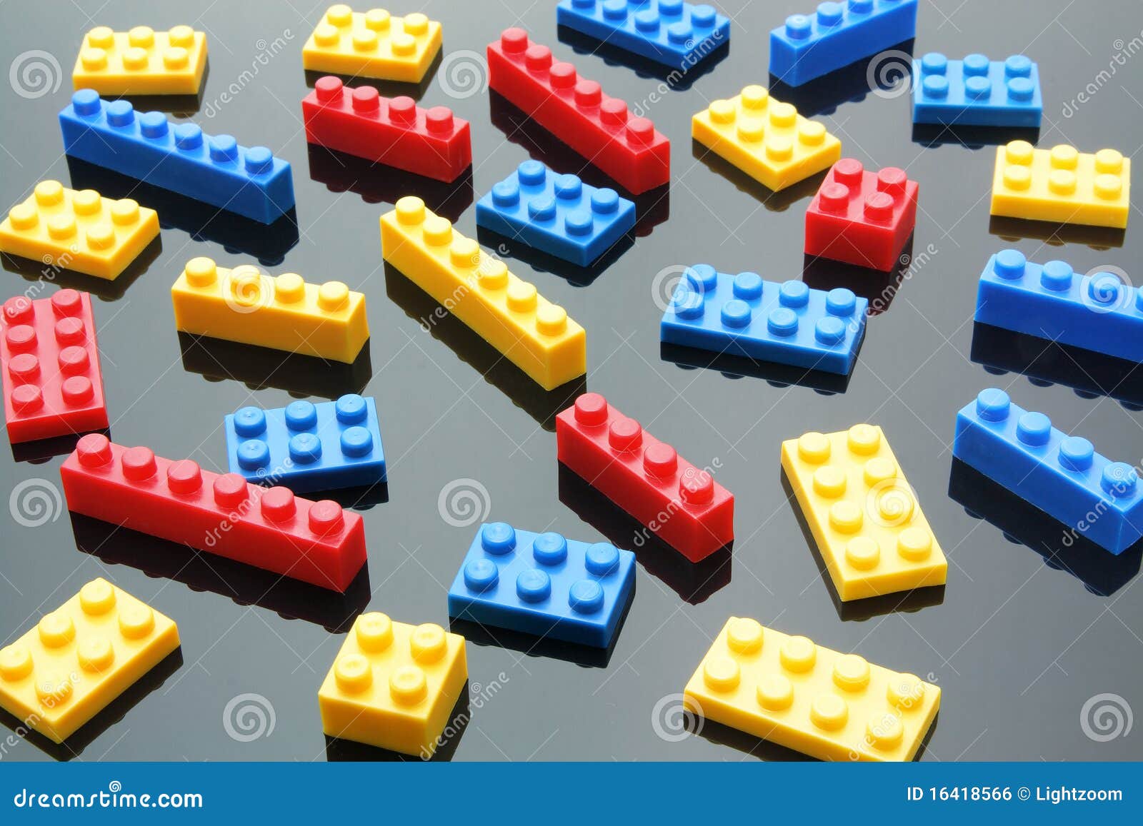 Plastic Building Blocks stock photo. Image of still, blocks - 16418566