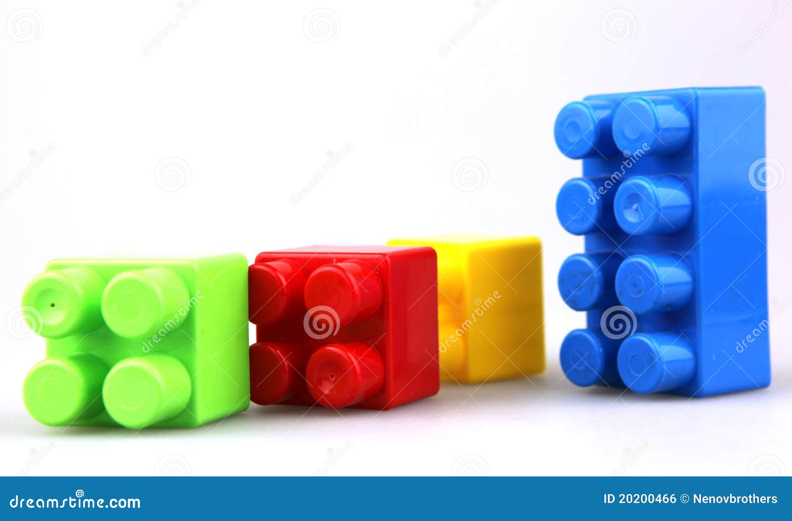 Plastic Building Blocks Royalty Free Stock Image - Image: 20200466